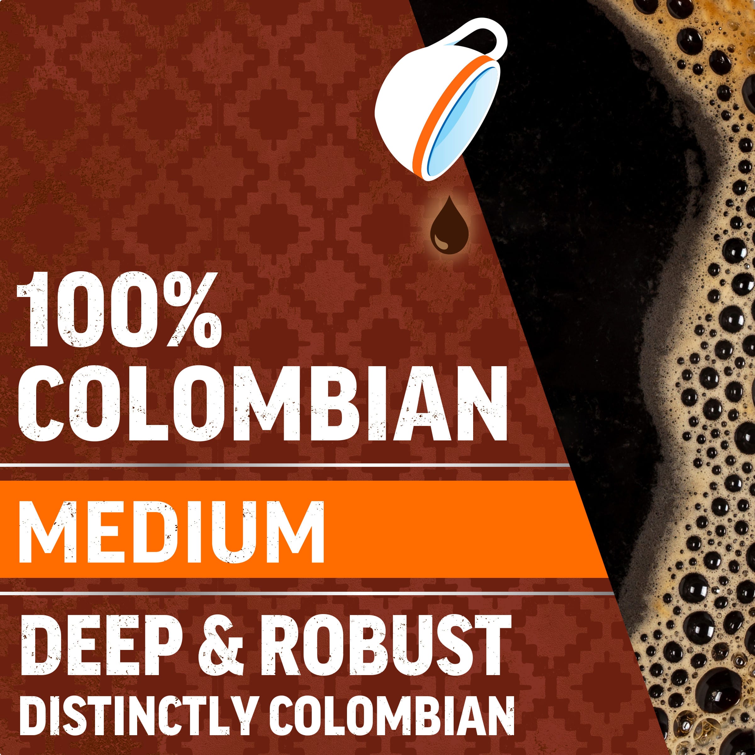 100% Colombian Medium Roast K-Cup® Coffee Pods