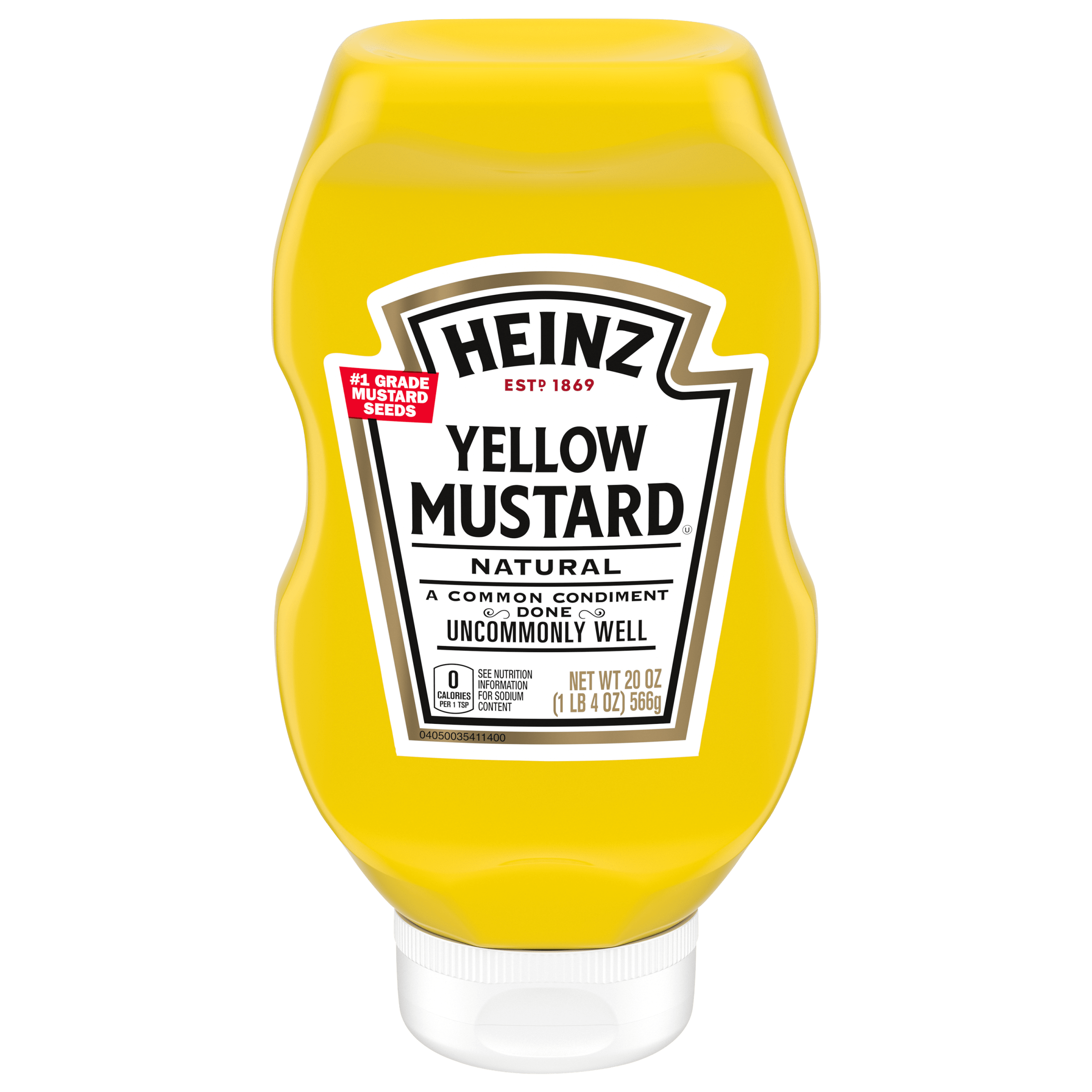 100% Natural Yellow Mustard | Heinz
