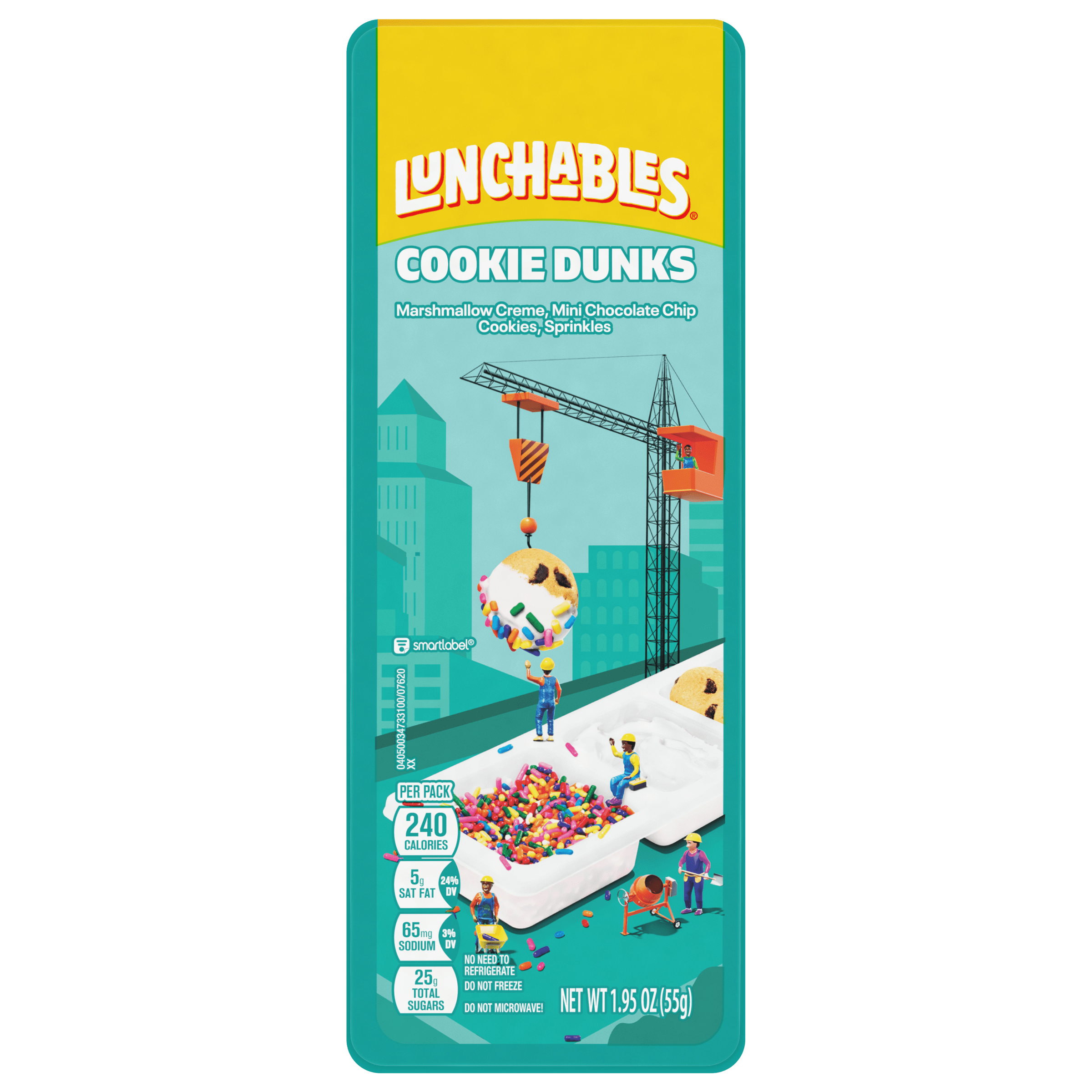 Cookie Dunks Snack Pack with Mini Chocolate Chip Cookies, Marshmallow ...