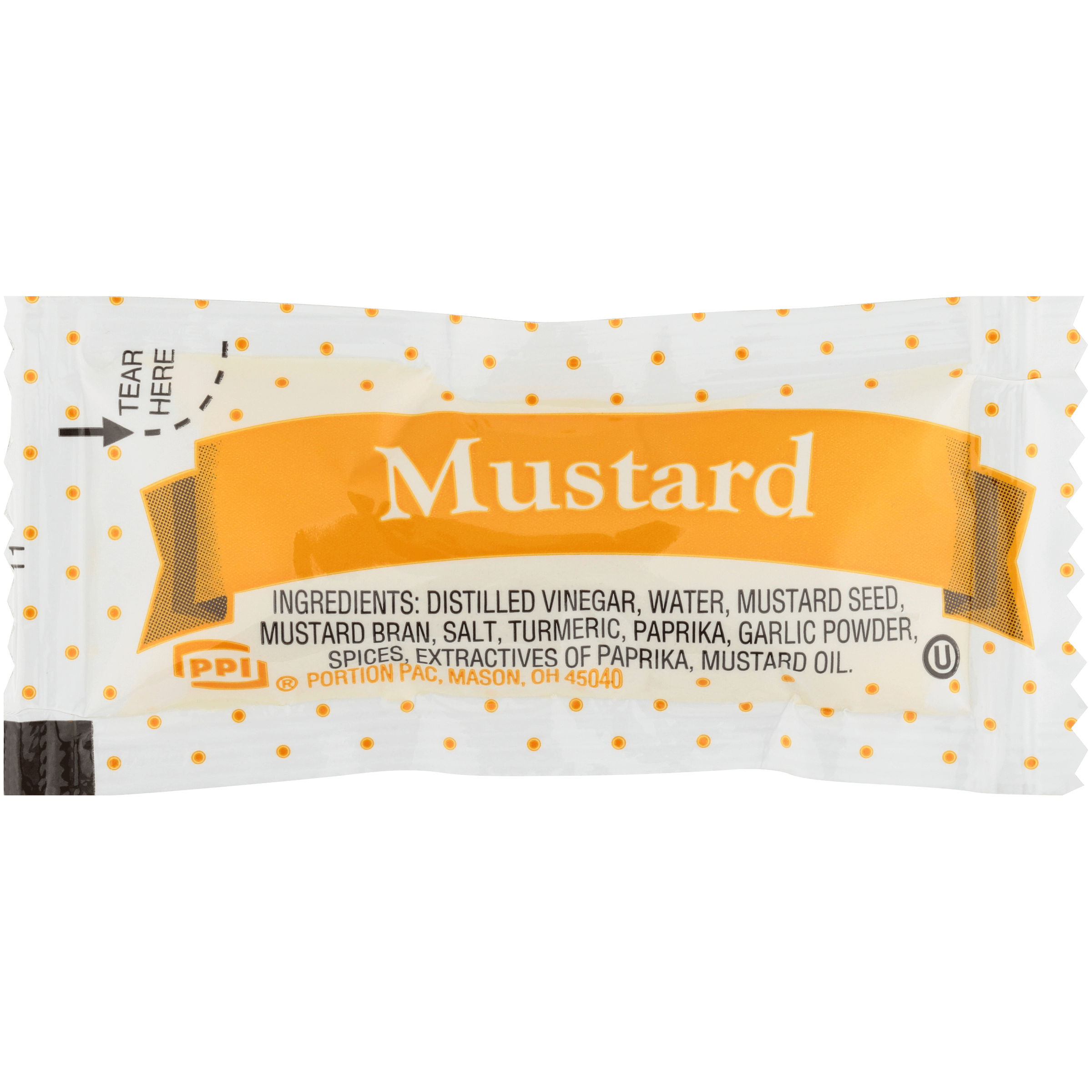 Heinz Single Serve Yellow Mustard, 6.25 LB | Away From Home