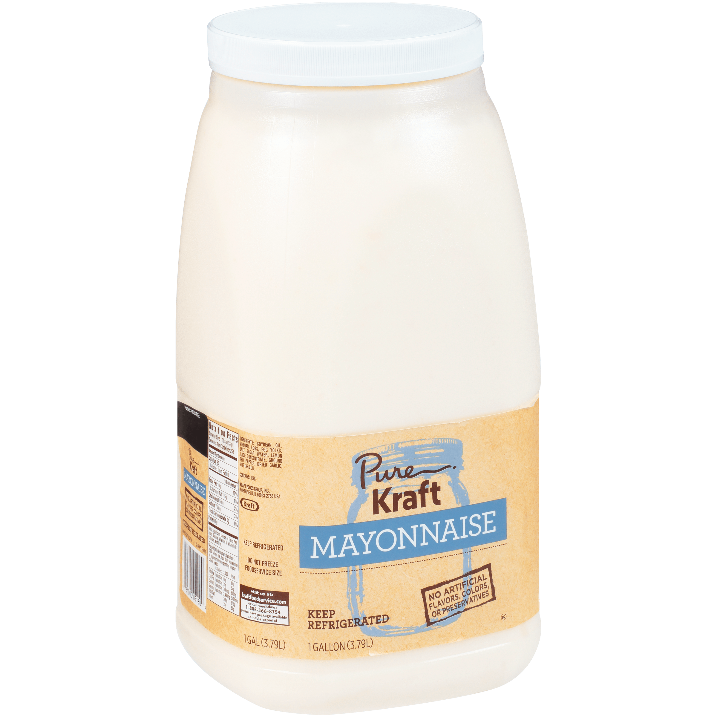 Kraft Single Serve Real Mayonnaise, 13.6 LB | Away From Home