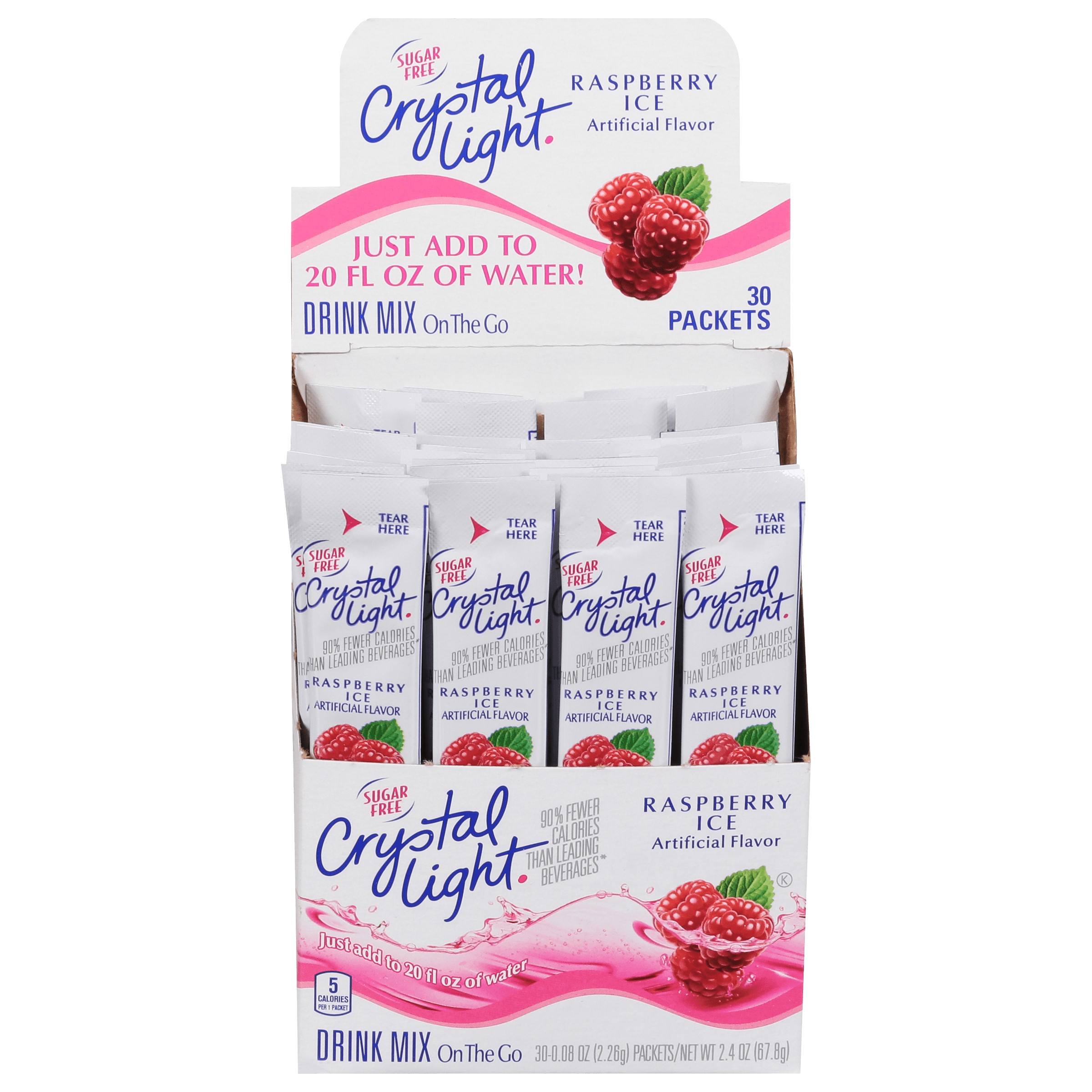 CRYSTAL LIGHT Sugar Free Lemonade Powdered Drink Mix, 2.2 OZ | Away ...