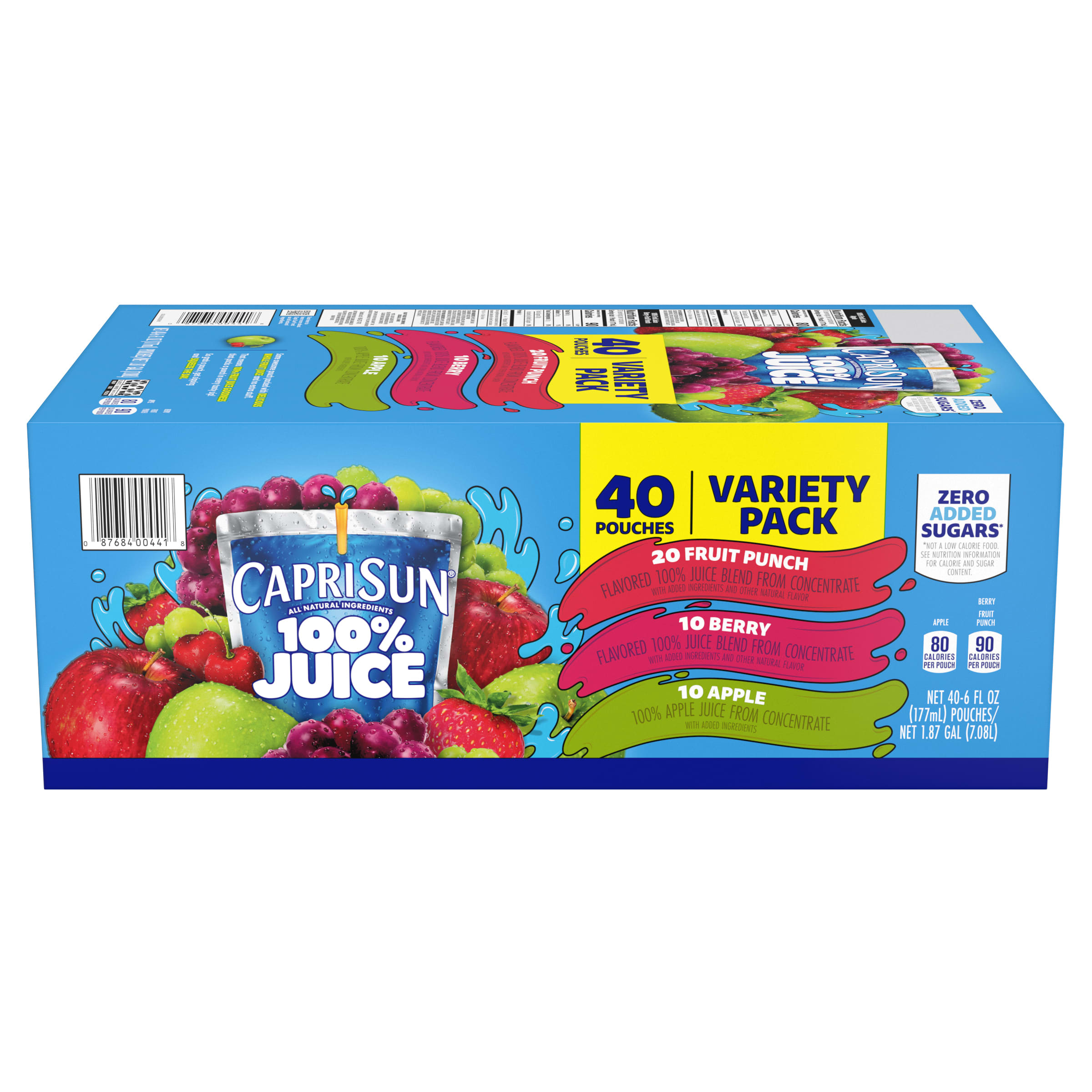 Fruit Punch Flavored 100% Juice Blend from Concentrate | CAPRI SUN ...