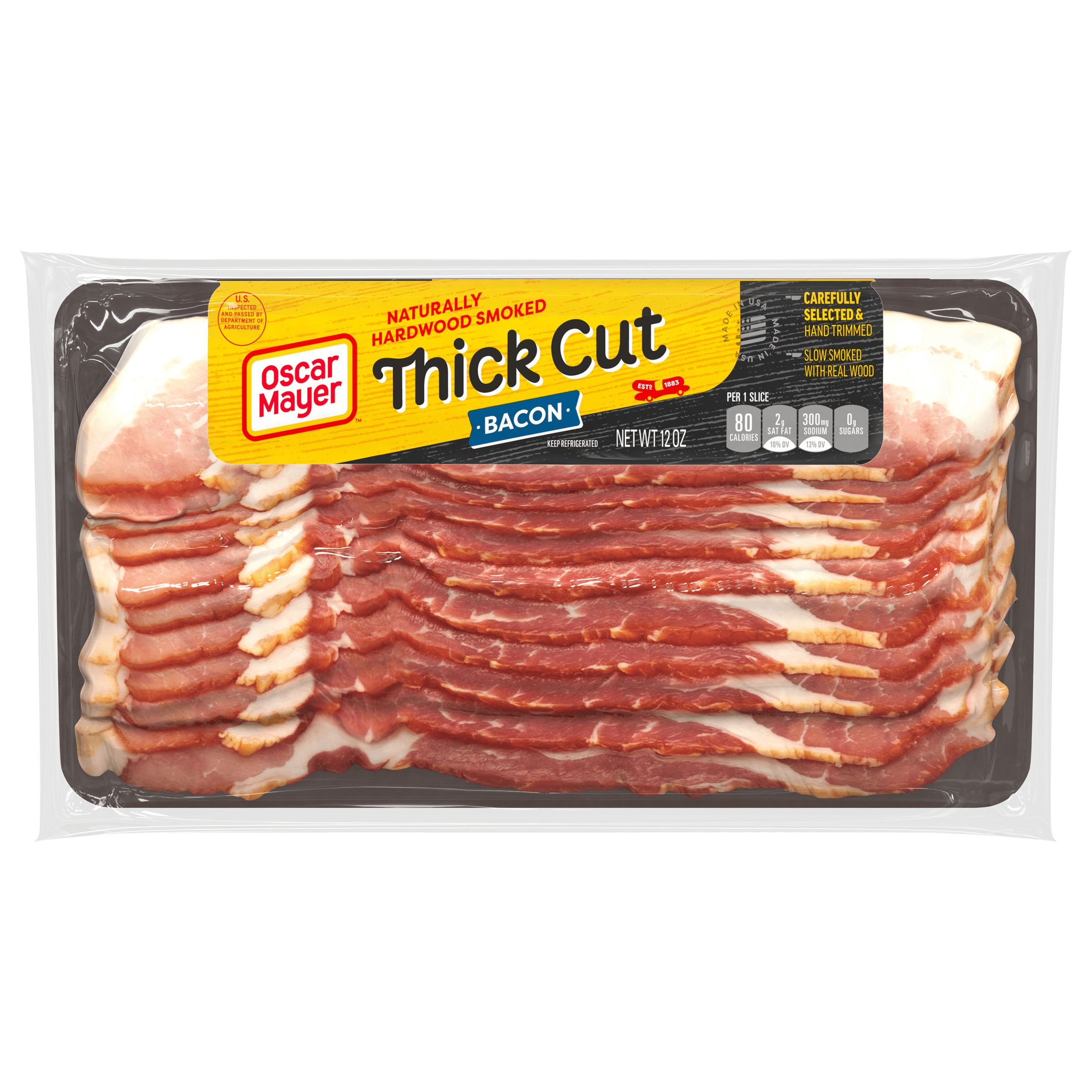 Naturally Hardwood Smoked Bacon Original | Oscar Mayer Naturally Hardwood Smoked Bacon Original | Oscar Mayer