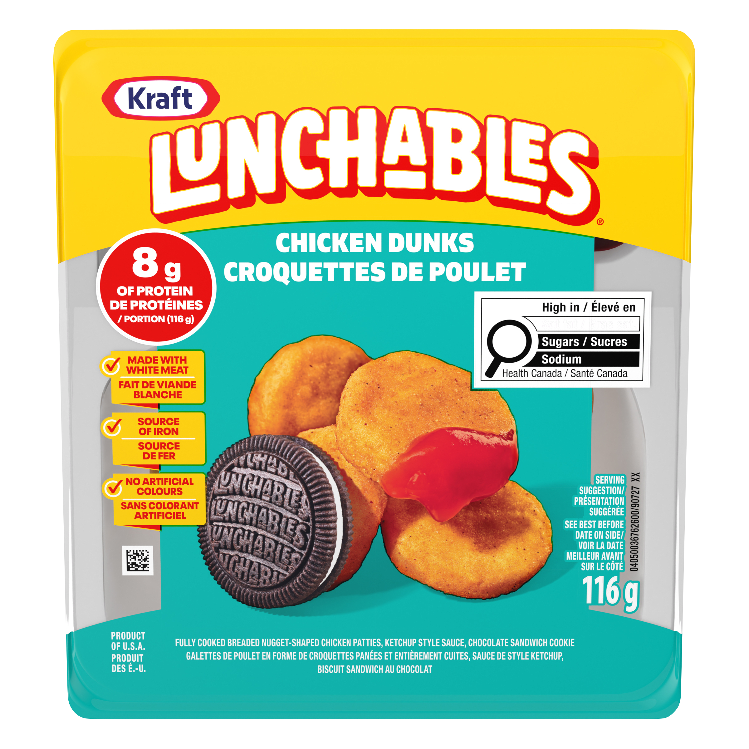 lunchables size