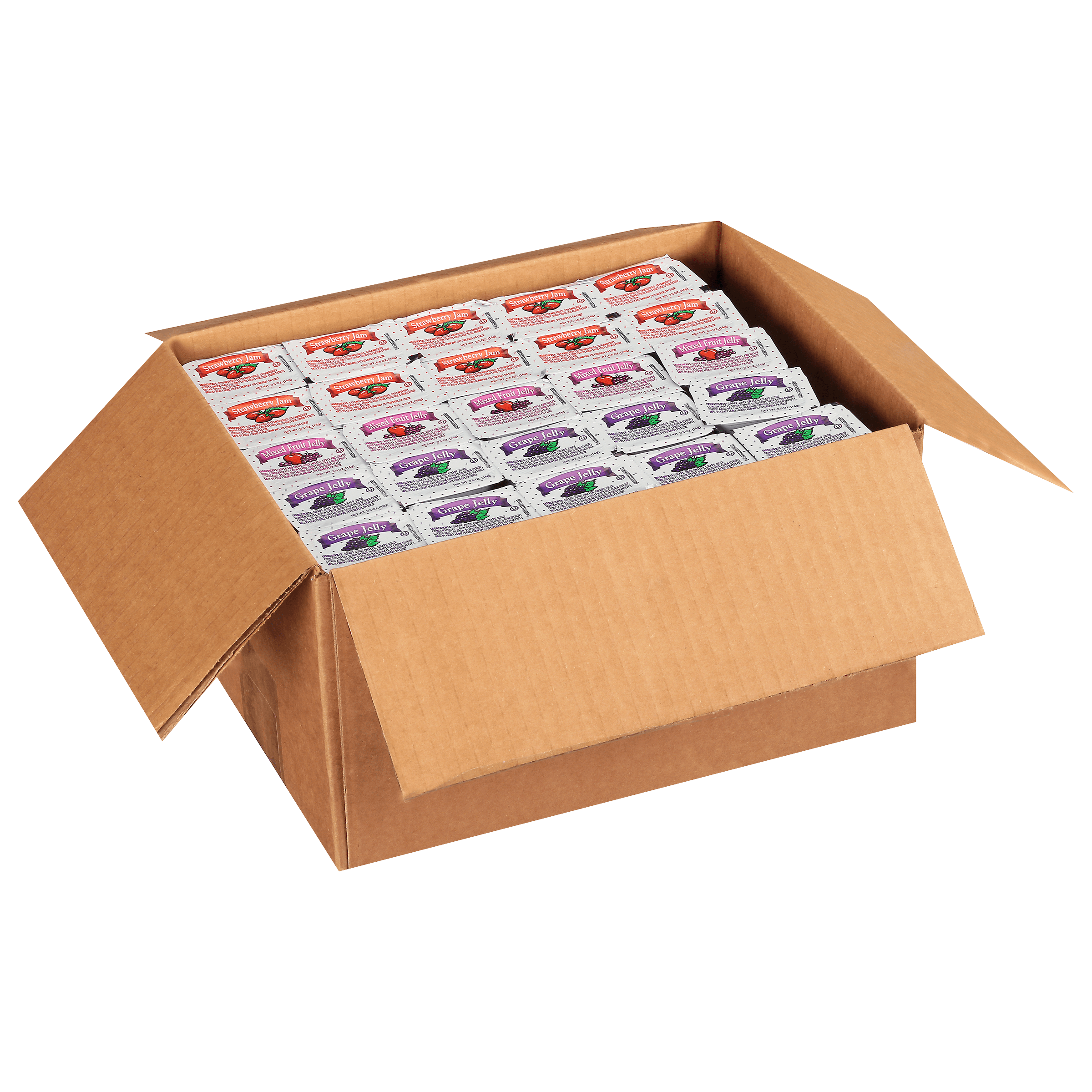 Ppi Single Serve Jelly & Jam Assortment, 6.25 LB | Away From Home