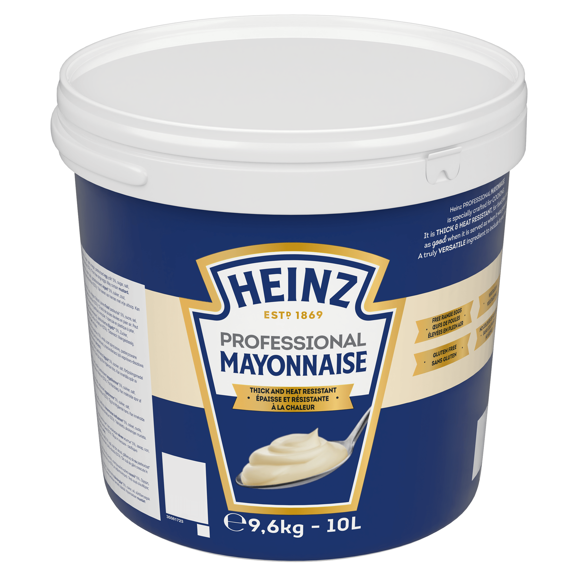 Professional Mayonnaise 1 x 10L, 21.875 LB | Away From Home