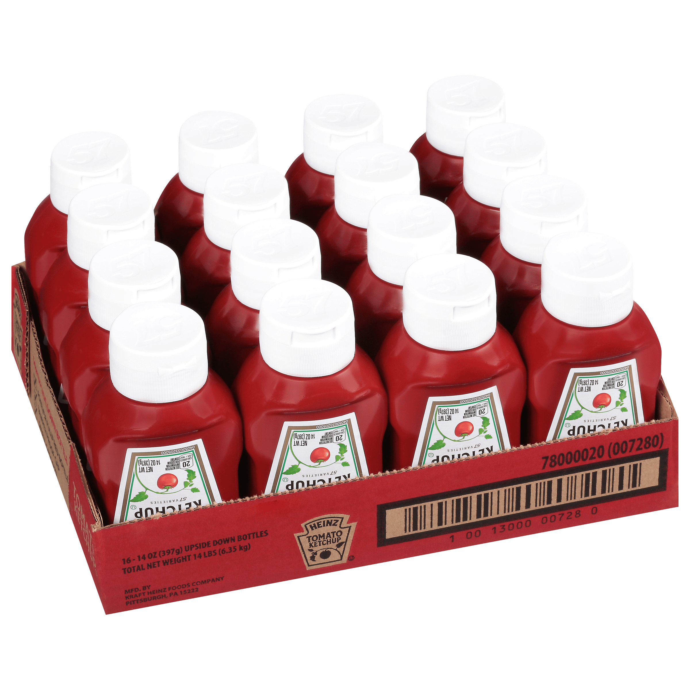 Heinz FOREVER FULL Inverted Ketchup Bottles, 14 LB | Away From Home