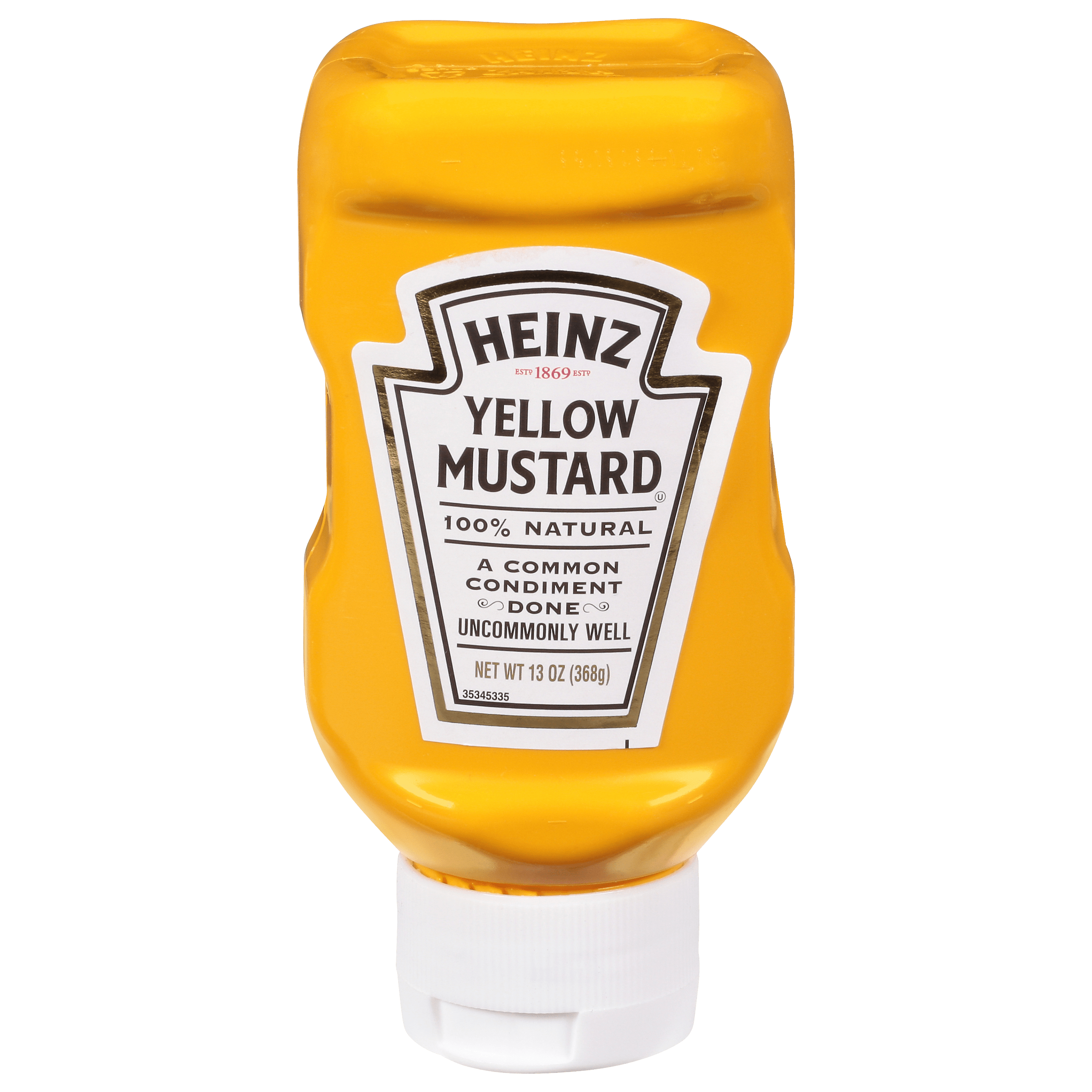 Heinz Yellow Mustard FOREVER FULL Inverted Bottles, 13 LB | Away From Home