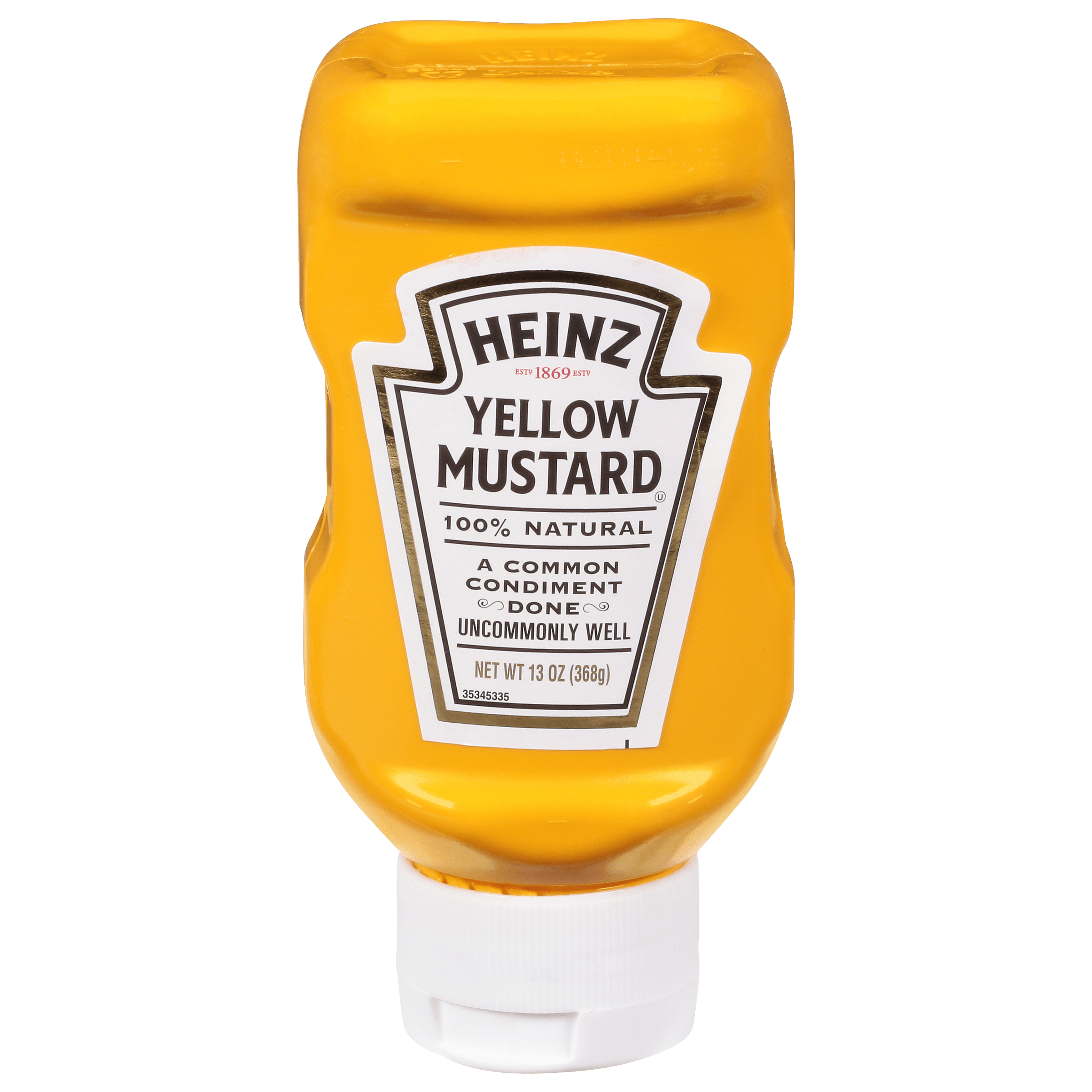 Heinz Yellow Mustard FOREVER FULL Inverted Bottles, 13 LB | Away From Home