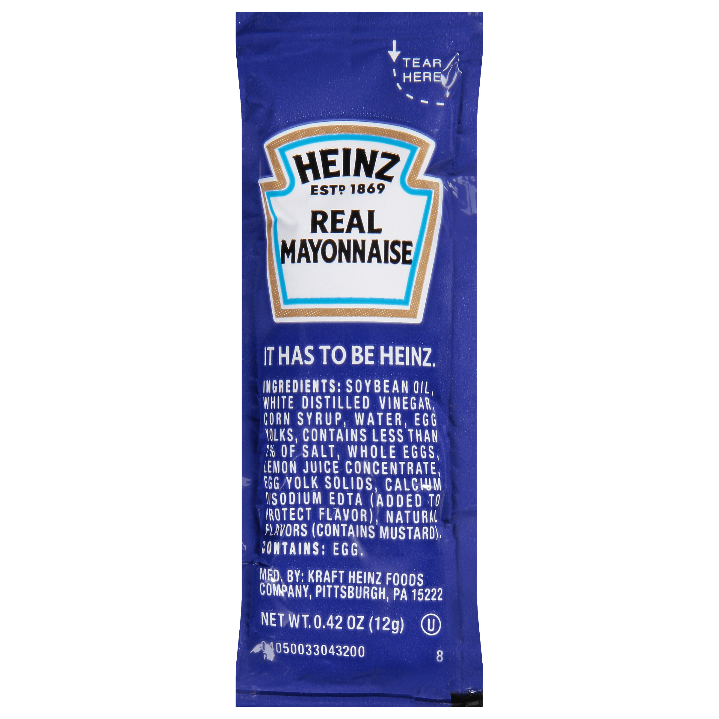 Heinz Single Serve Real Mayonnaise, 5.25 LB | Away From Home