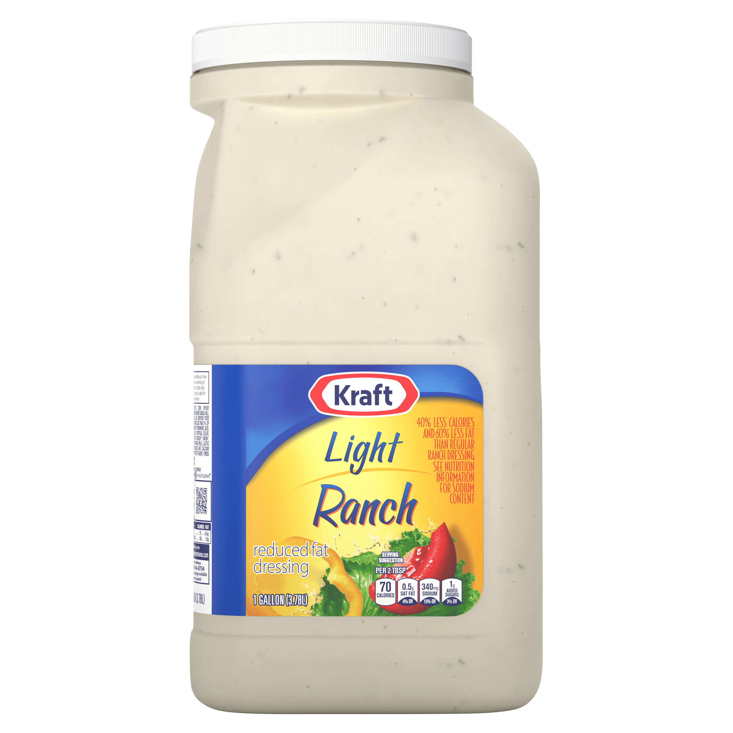 Kraft Light Ranch Salad Dressing, 1 GA | Away From Home