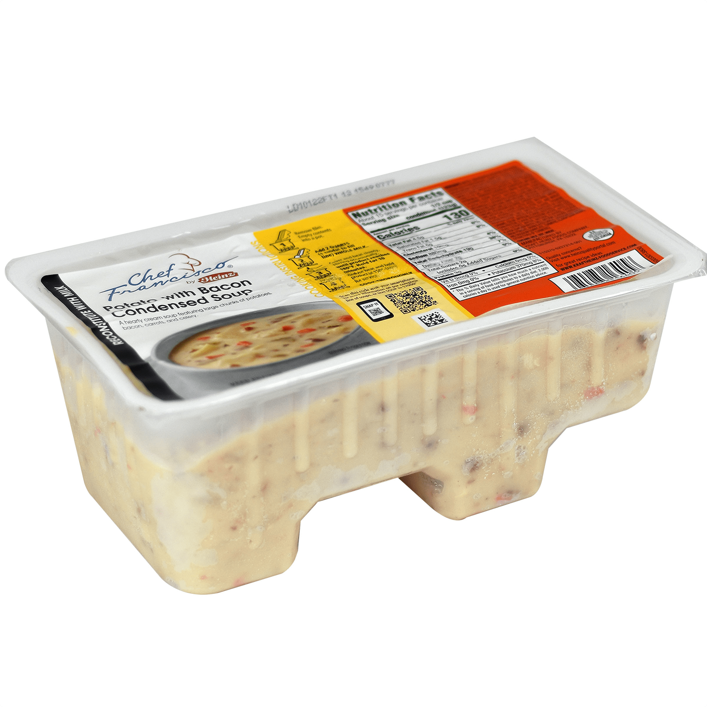 Chef Francisco Potato with Bacon Soup, 16 LB | Away From Home