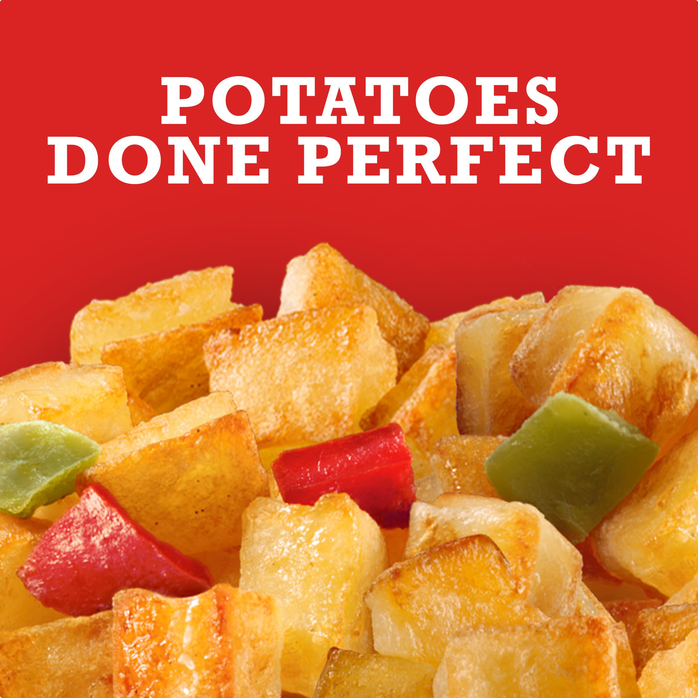 Potatoes O'Brien with Onions & Peppers Frozen Potatoes | ORE-IDA ...