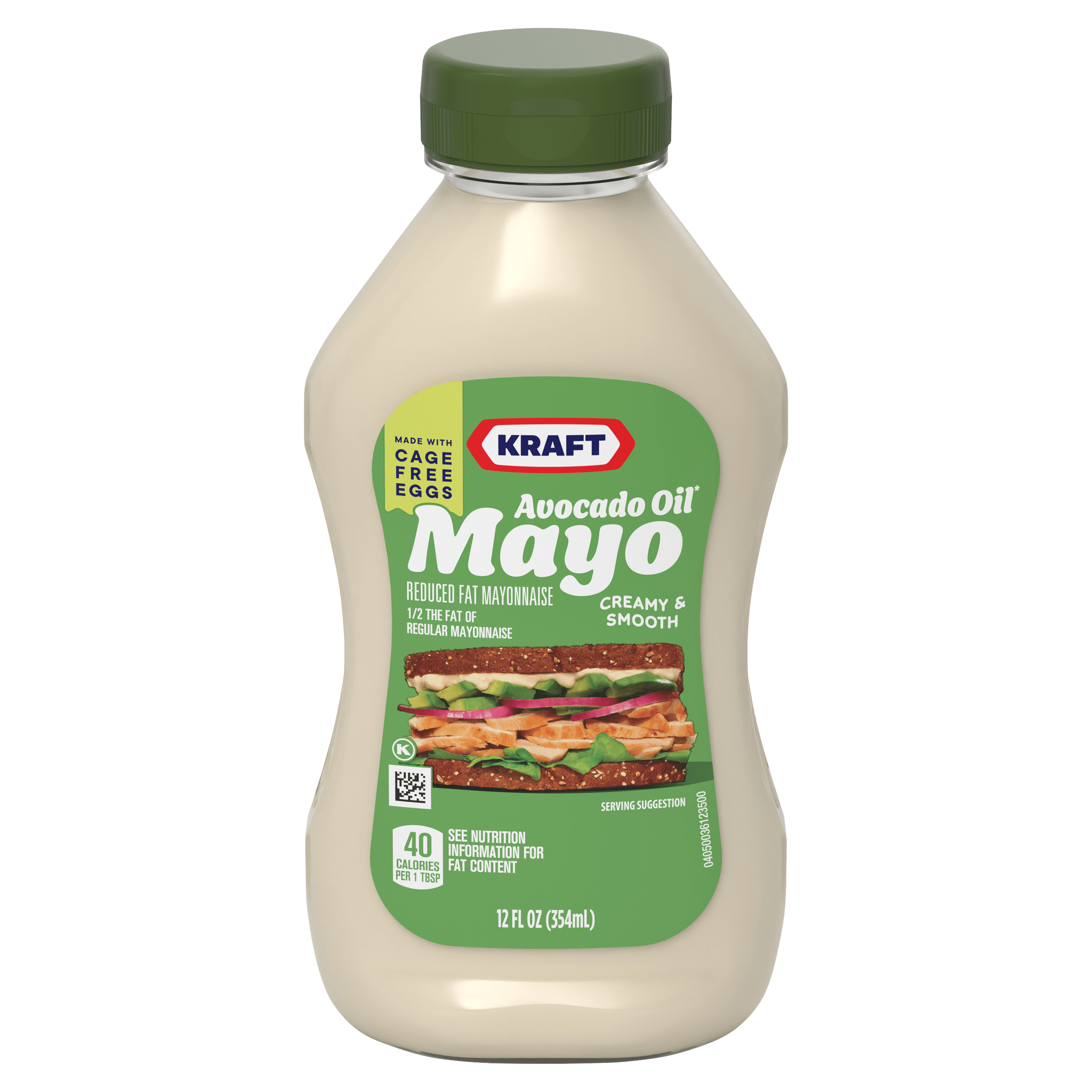 Mayo with Avocado Oil Reduced Fat Mayonnaise | Kraft Sauces | Products ...