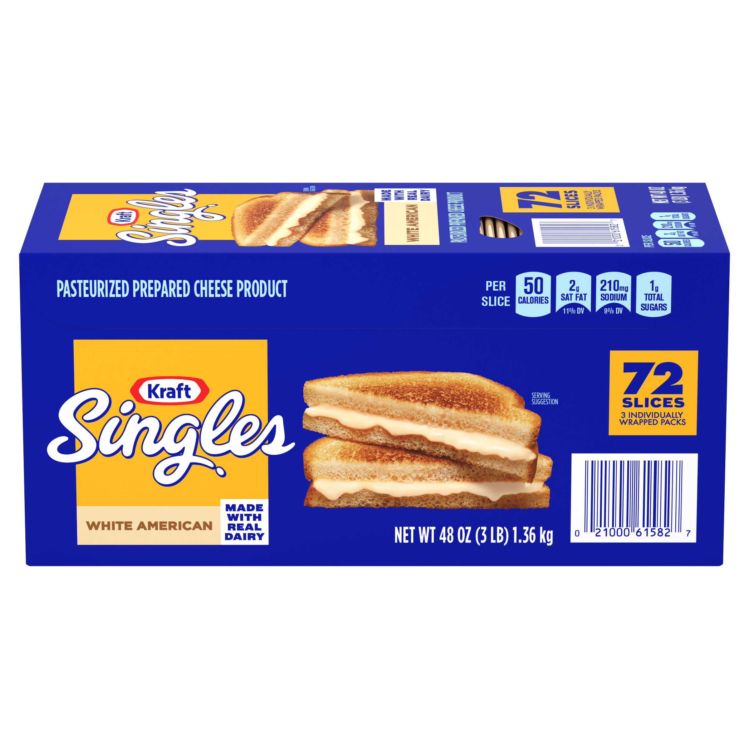 White American Cheese Slices | Kraft Singles | Products - Heinz®