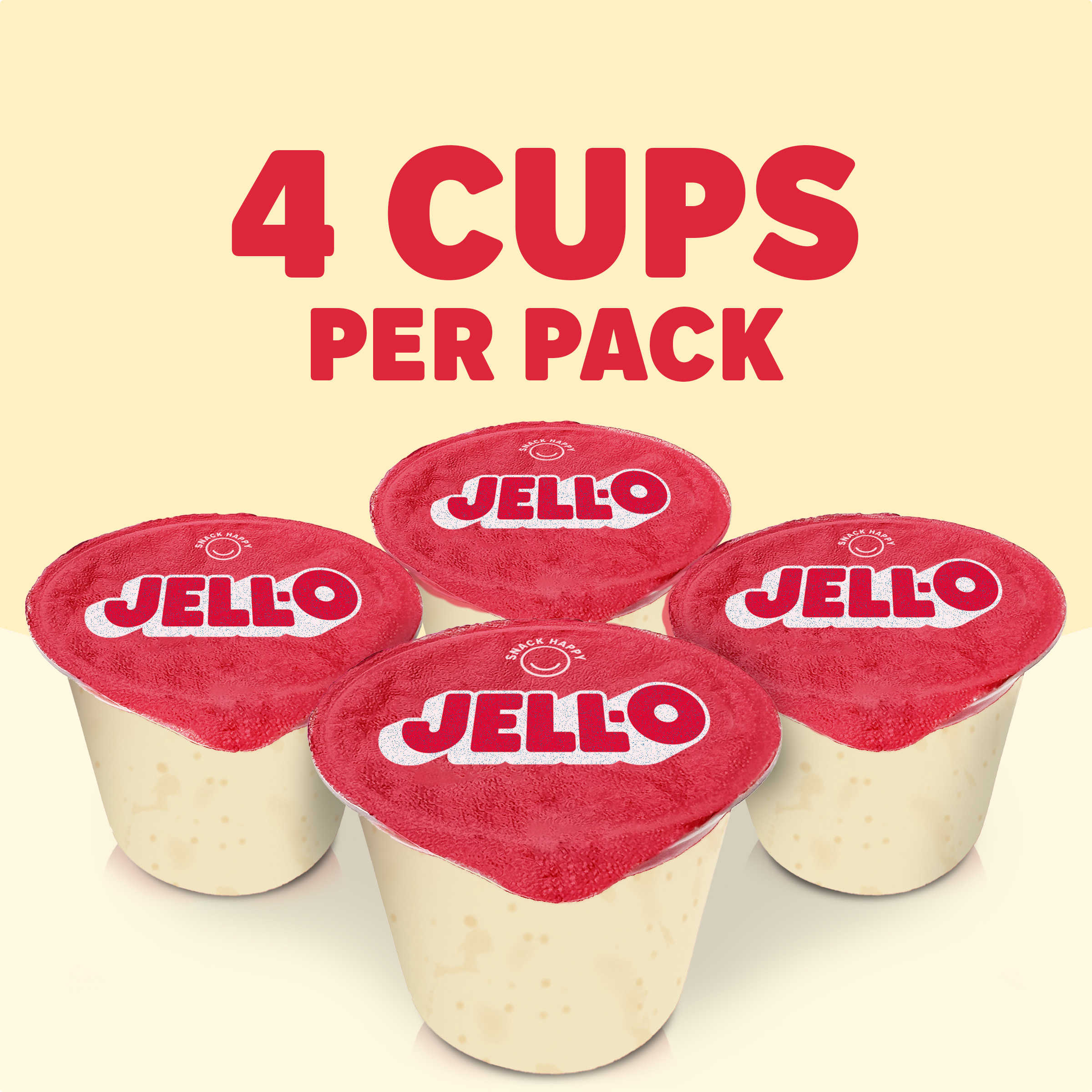 Original Vanilla Ready-to-Eat Pudding Cups Snack Cups | JELL-O ...