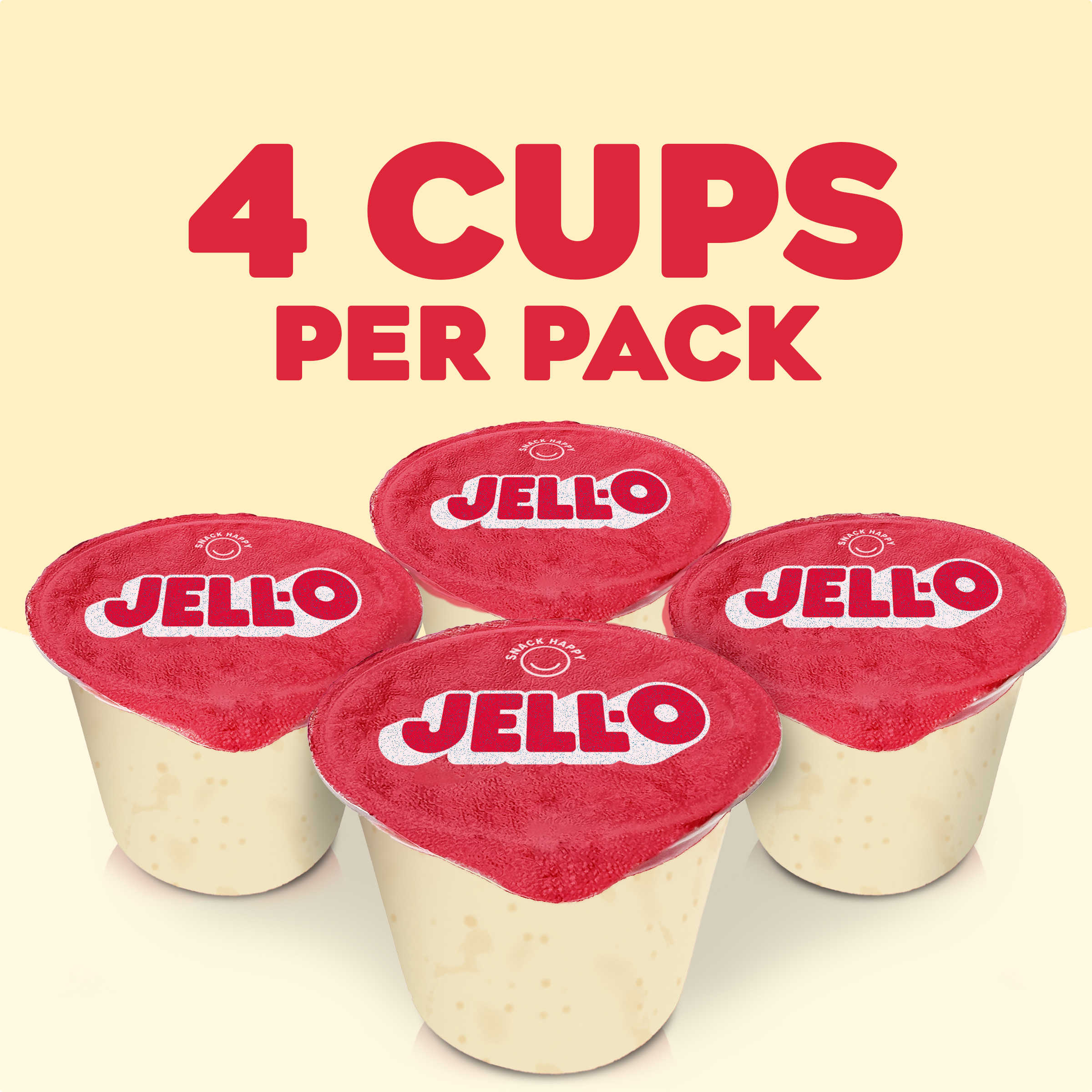 Original Vanilla Ready-to-Eat Pudding Cups Snack Cups | JELL-O ...