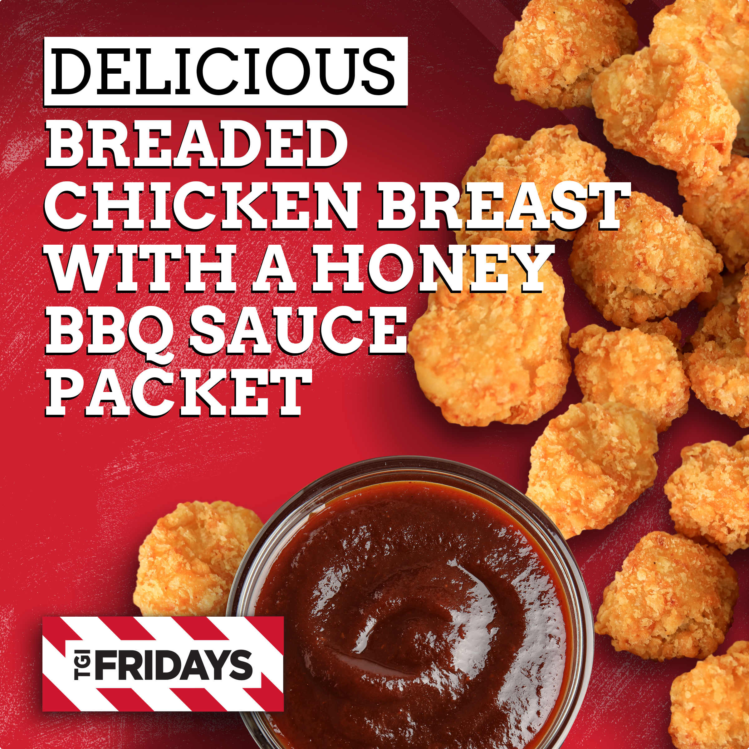 Honey BBQ Boneless Chicken Bites Frozen Snacks | TGIF | Products - Heinz®