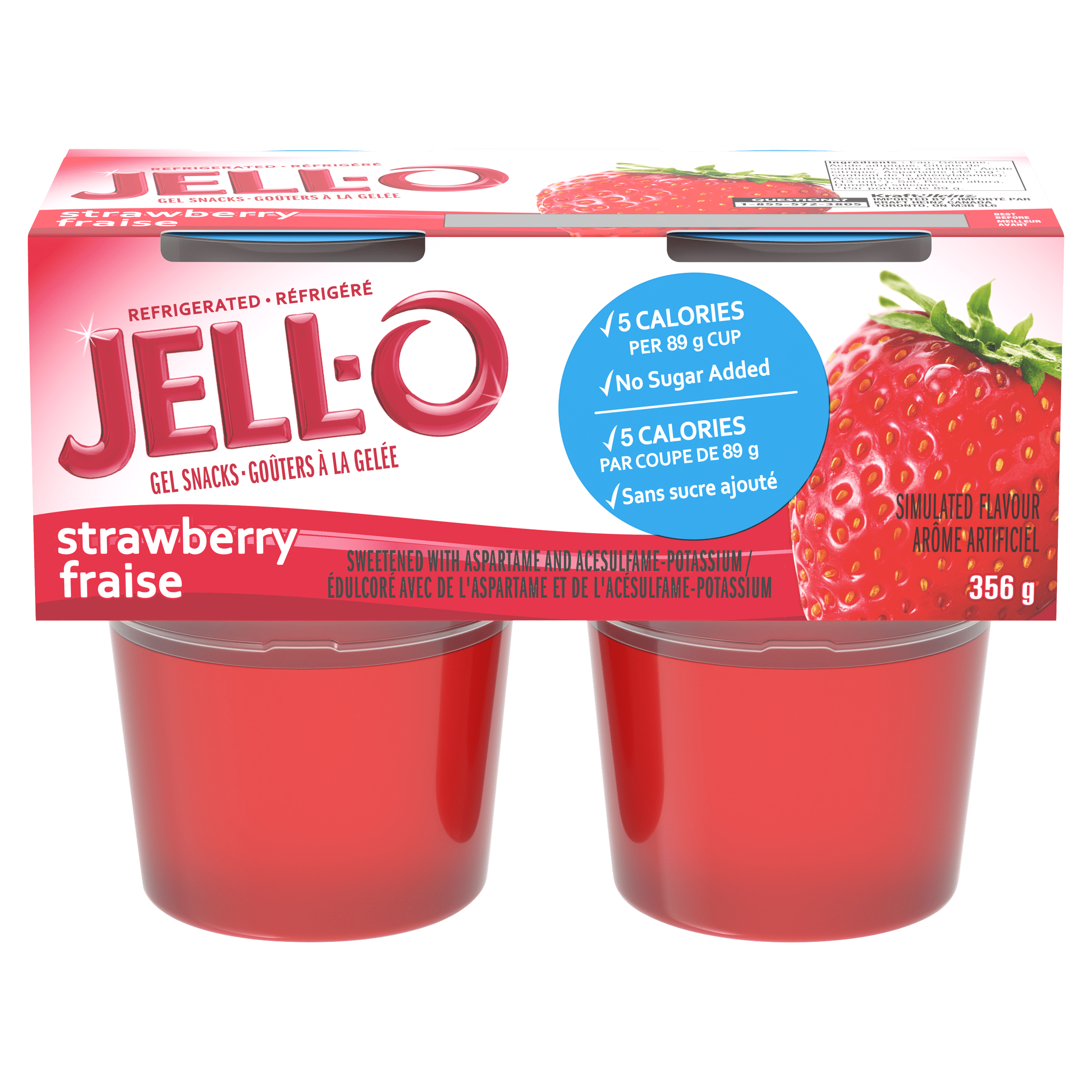 Refrigerated Gelatin Snacks | JELL-O | Products - Heinz® Canada