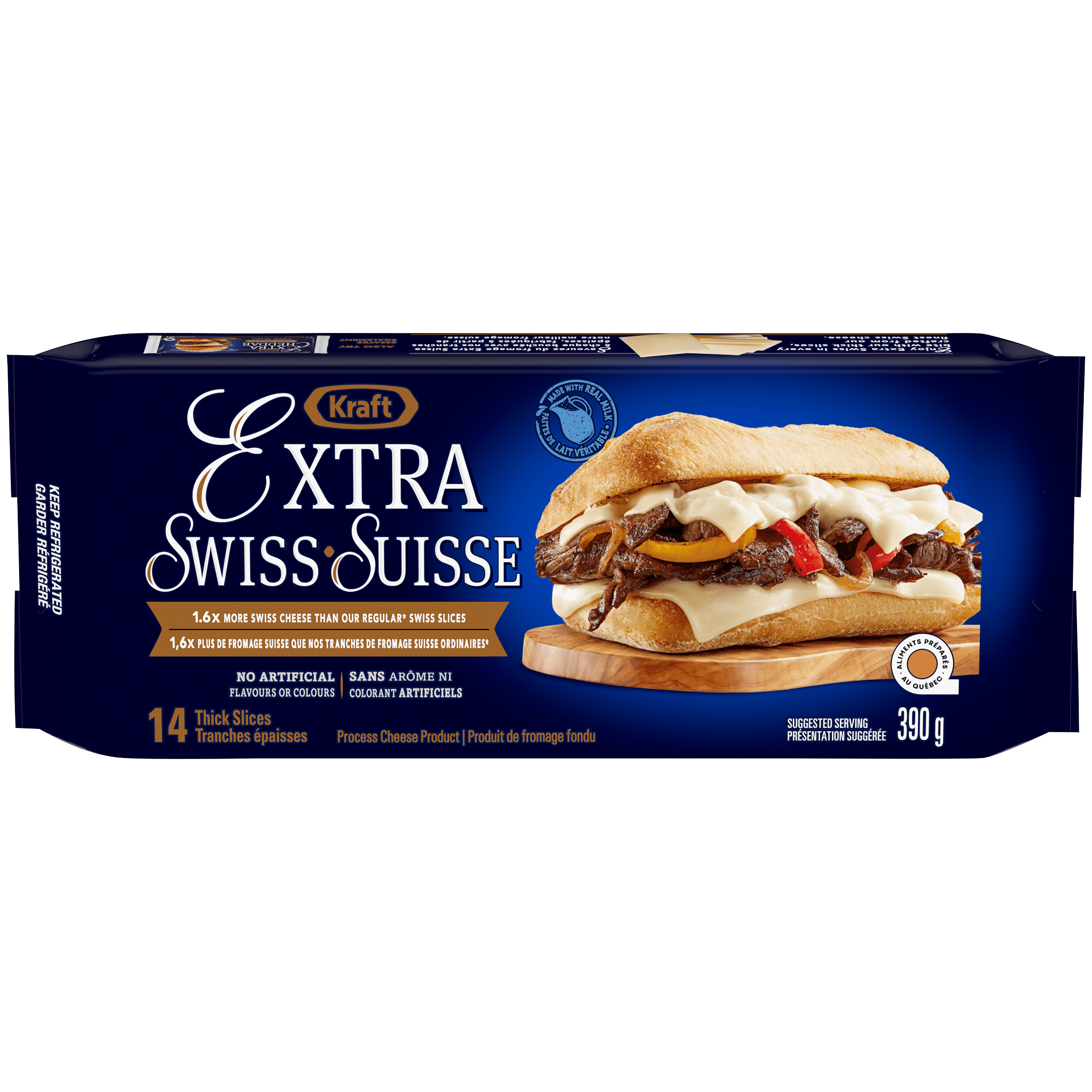 Extra Swiss Slices | Kraft | Products - Heinz® Canada