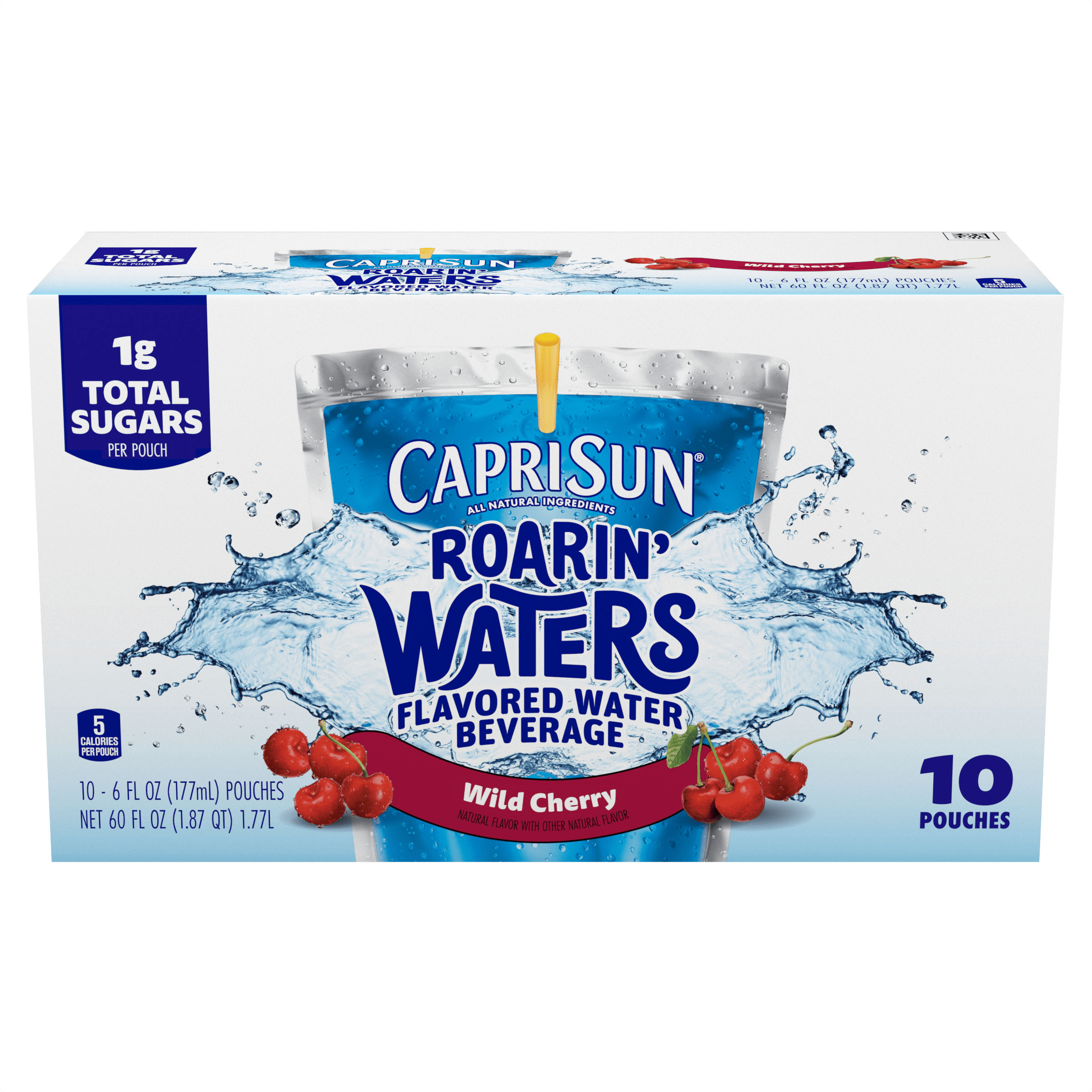Wild Cherry Waterfall Naturally Flavored Water Beverage | CAPRI SUN ...
