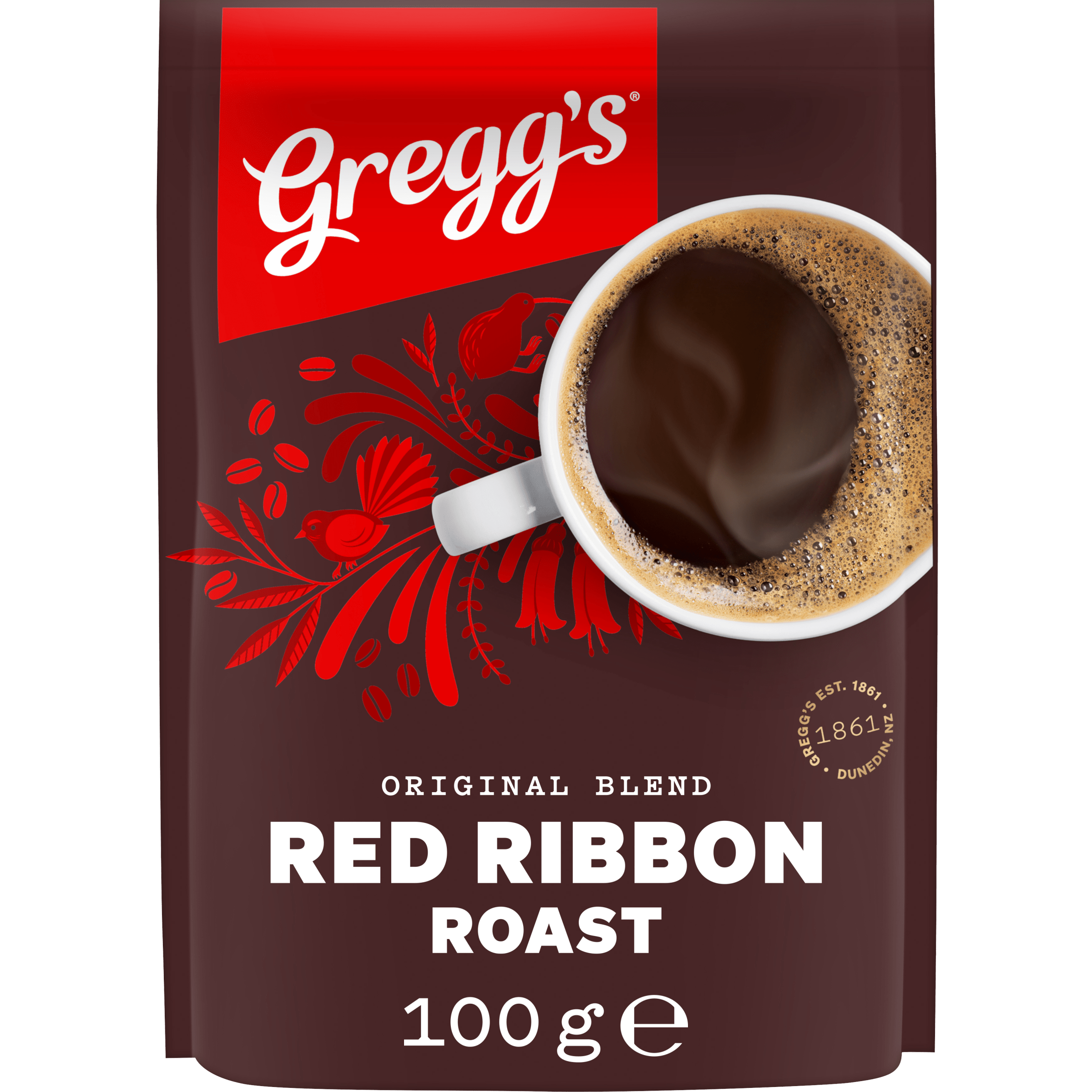 Gregg's® Red Ribbon Roast Instant Coffee 100g | Gregg's | Products - Heinz®