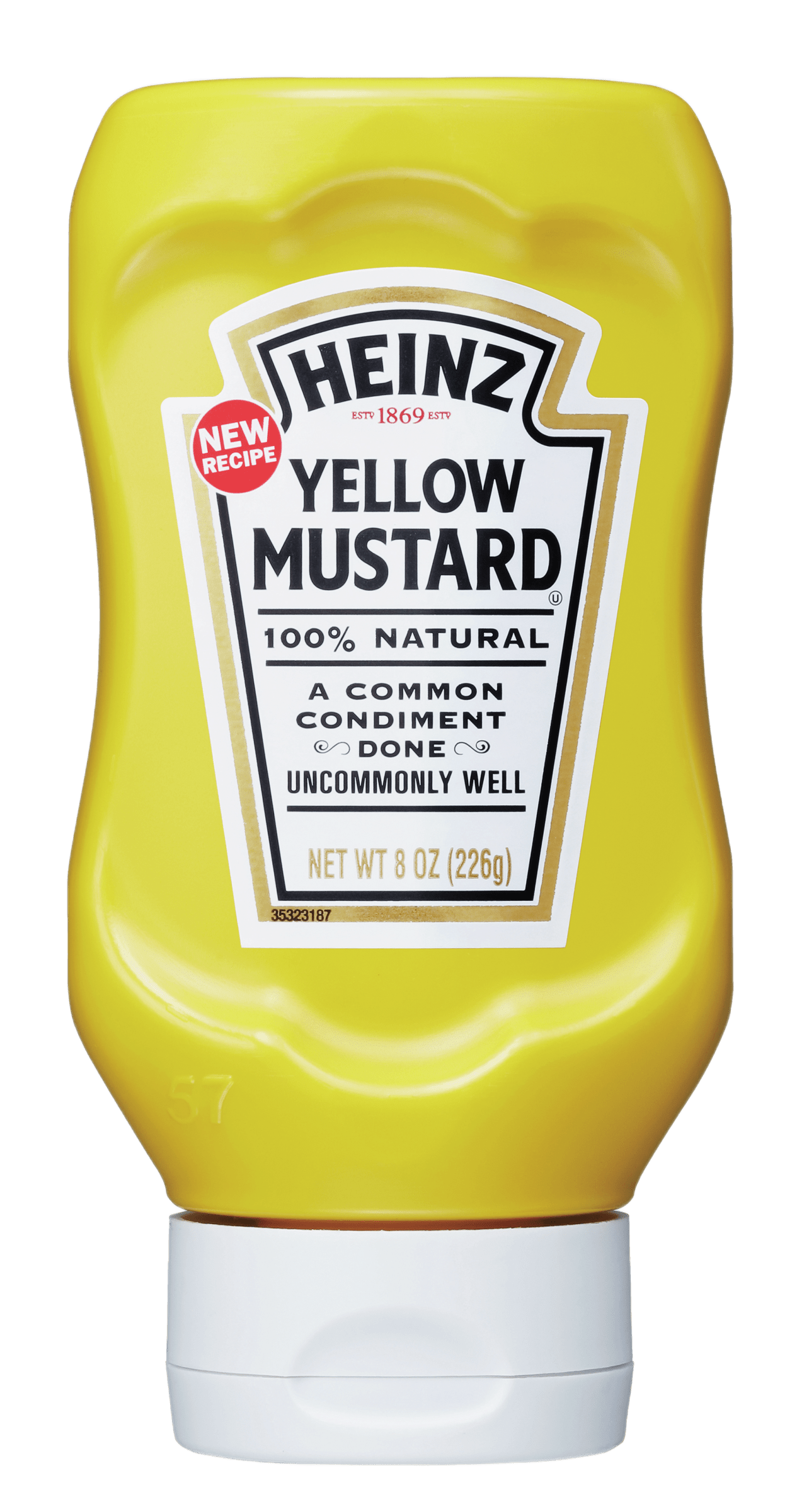 イエローマスタード 逆さボトル 226g | Heinz