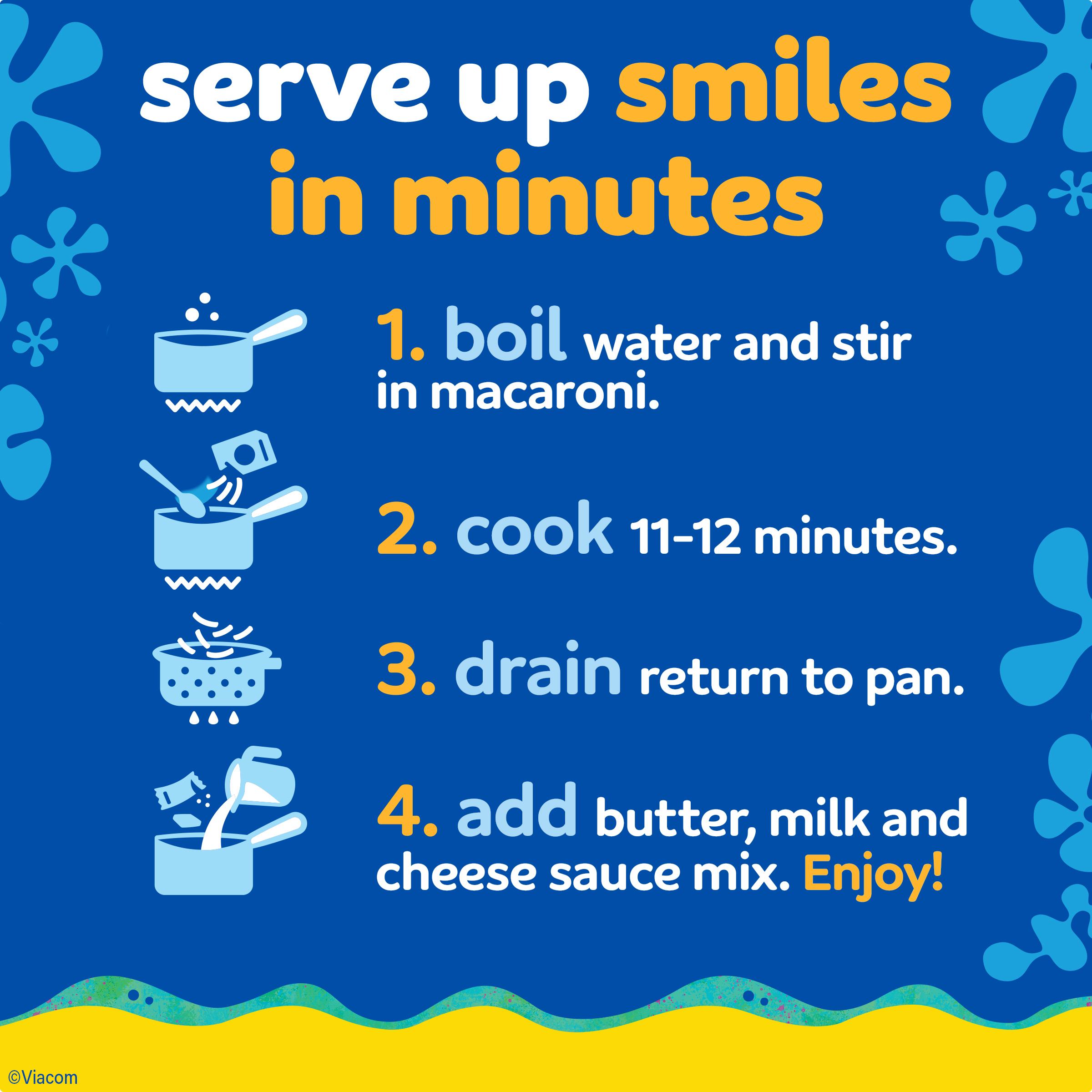 Mac & Cheese Macaroni and Cheese Dinner SpongeBob SquarePants | Kraft ...