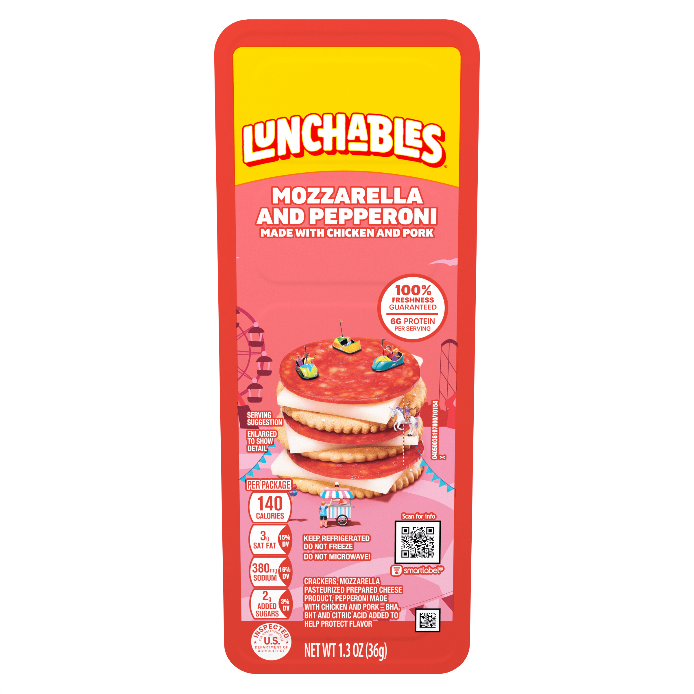 Mozzarella & Pepperoni Value Pack | Lunchables