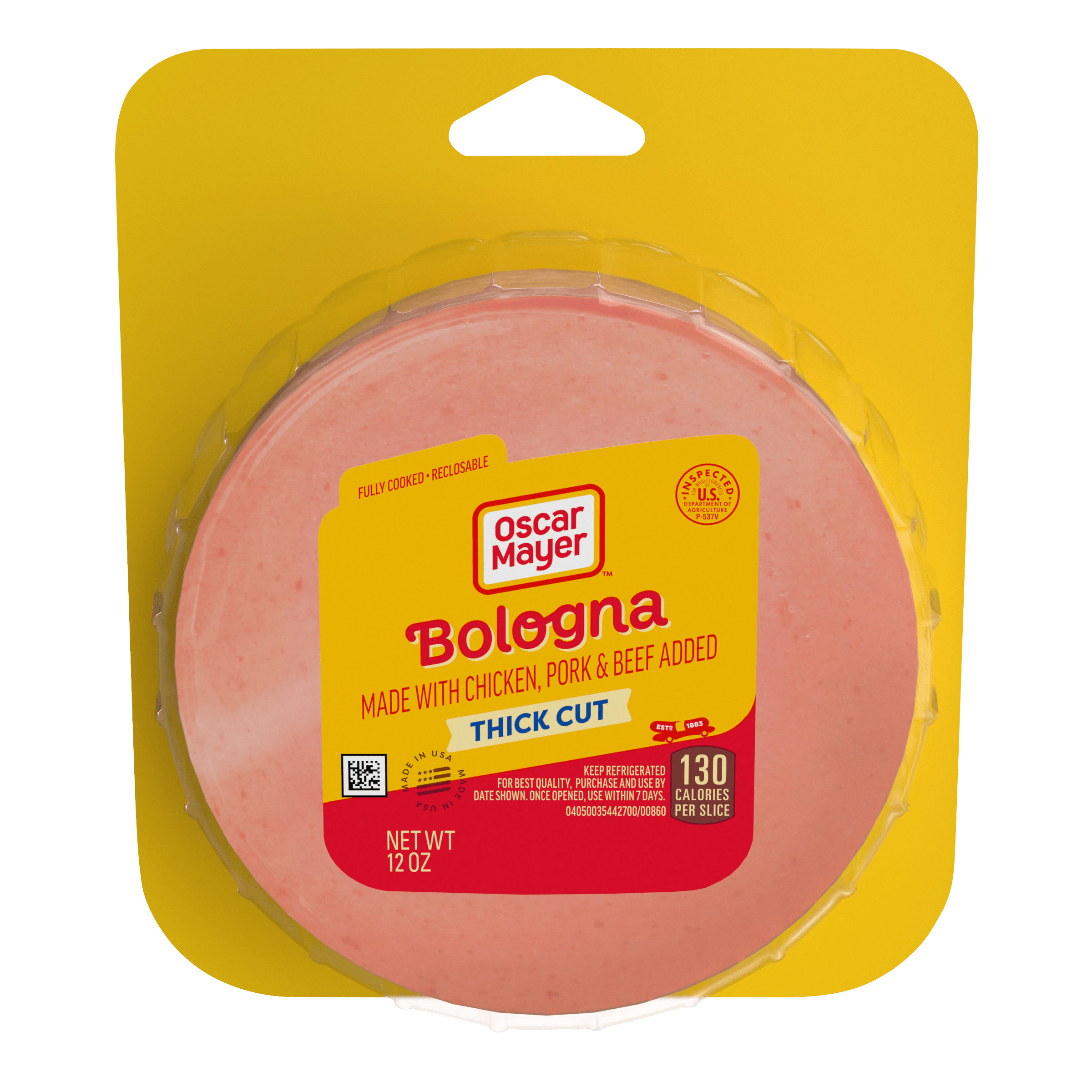 Thick Cut Bologna Sliced Lunch Meat | Oscar Mayer