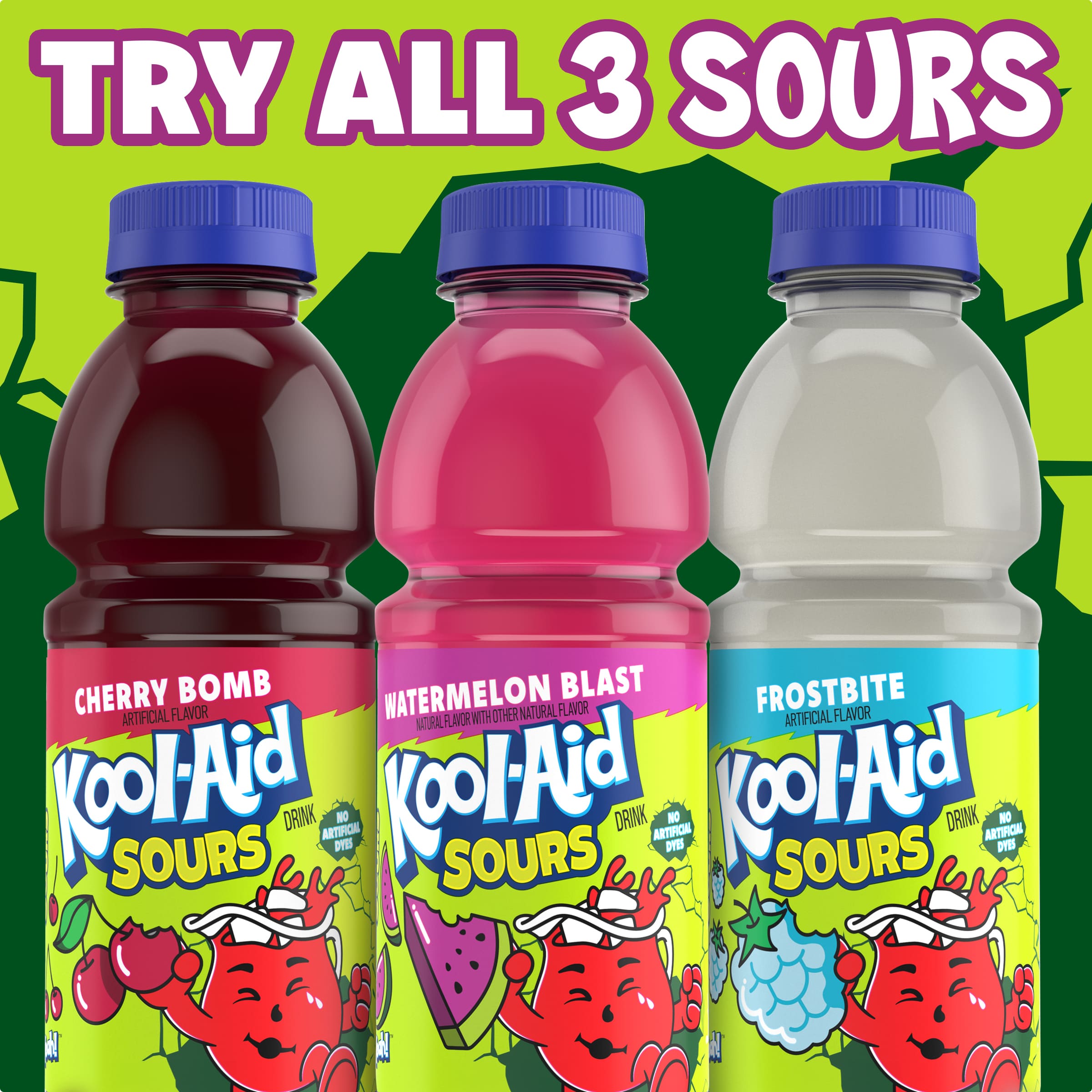 Sours Watermelon Blast Artificially Flavored Drink | Kool-Aid | United ...