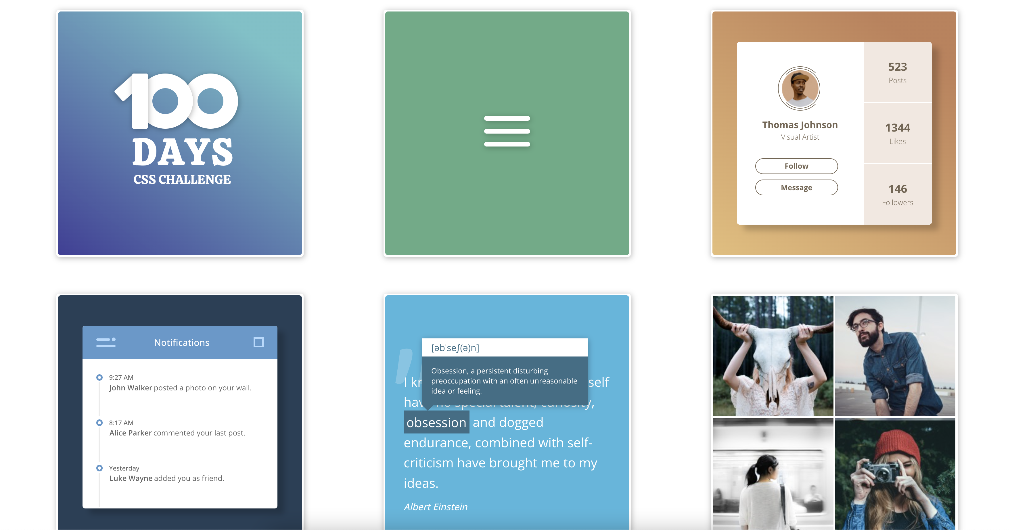 GitHub - mkreive/daily-css-challenge: Daily CSS challenge of small projects