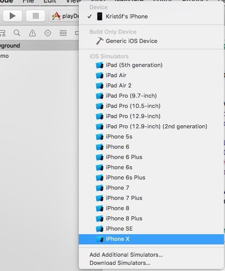 [Outdated] Using frameworks in Playgrounds (Xcode 9) - Kristof Kocsis