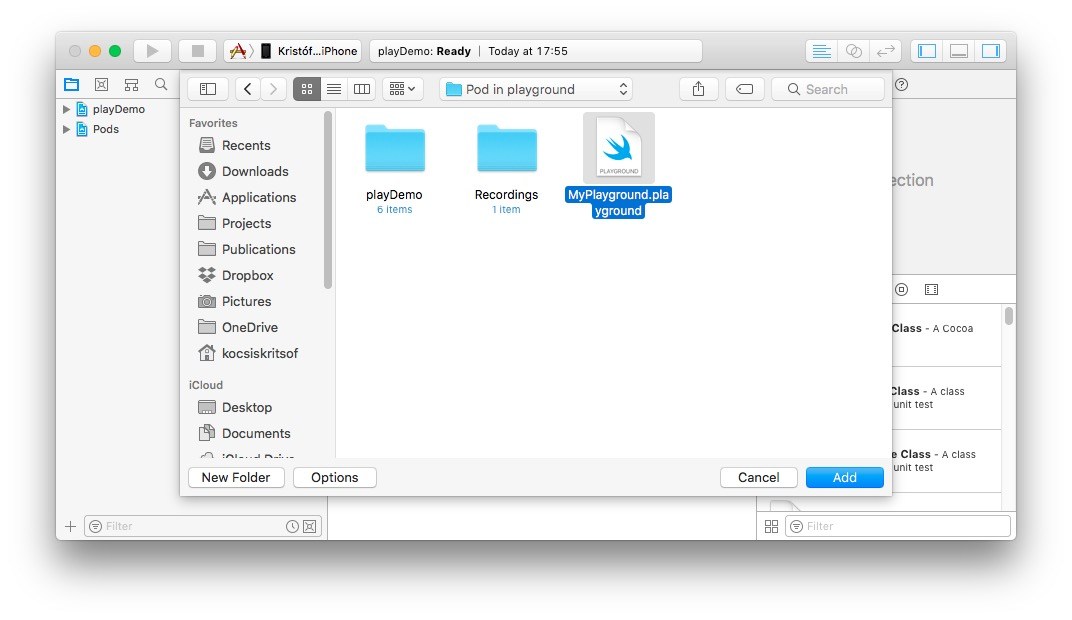 [Outdated] Using frameworks in Playgrounds (Xcode 9) - Kristof Kocsis