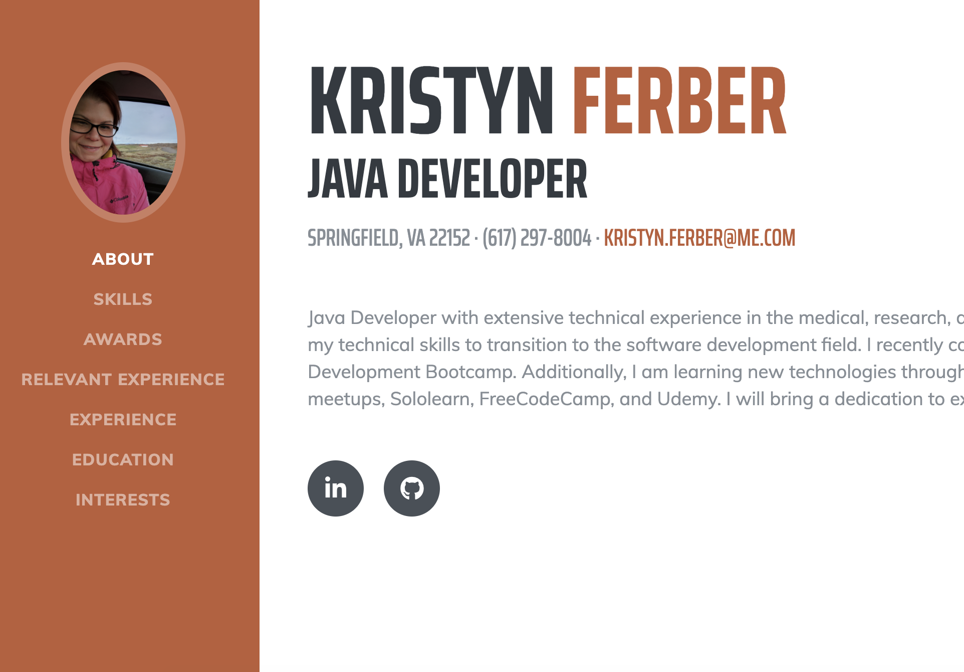 GitHub - kristynf/resume2