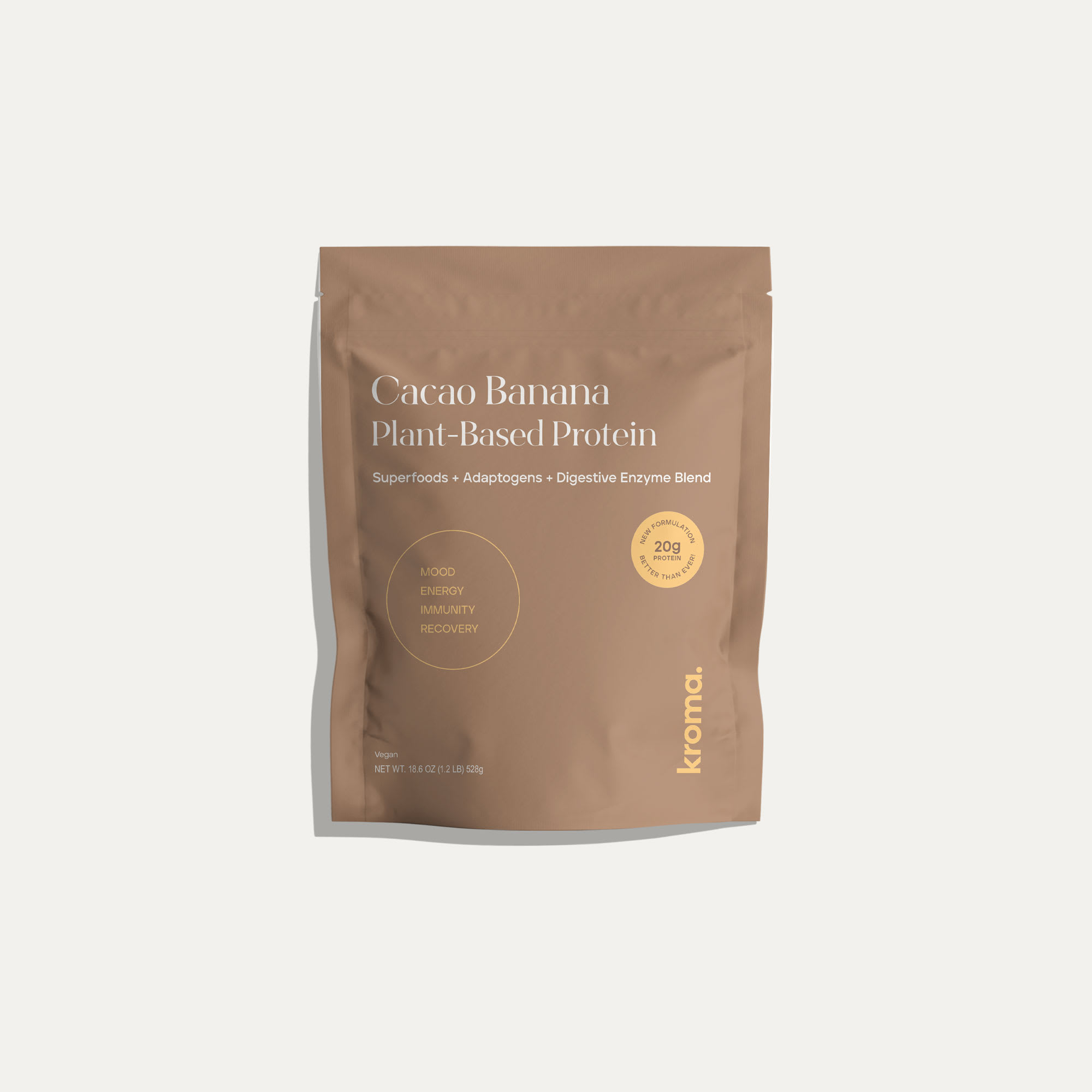 Banana Protein Powder: Kroma Cacao-Banana Plant-Based Protein | Kroma ...