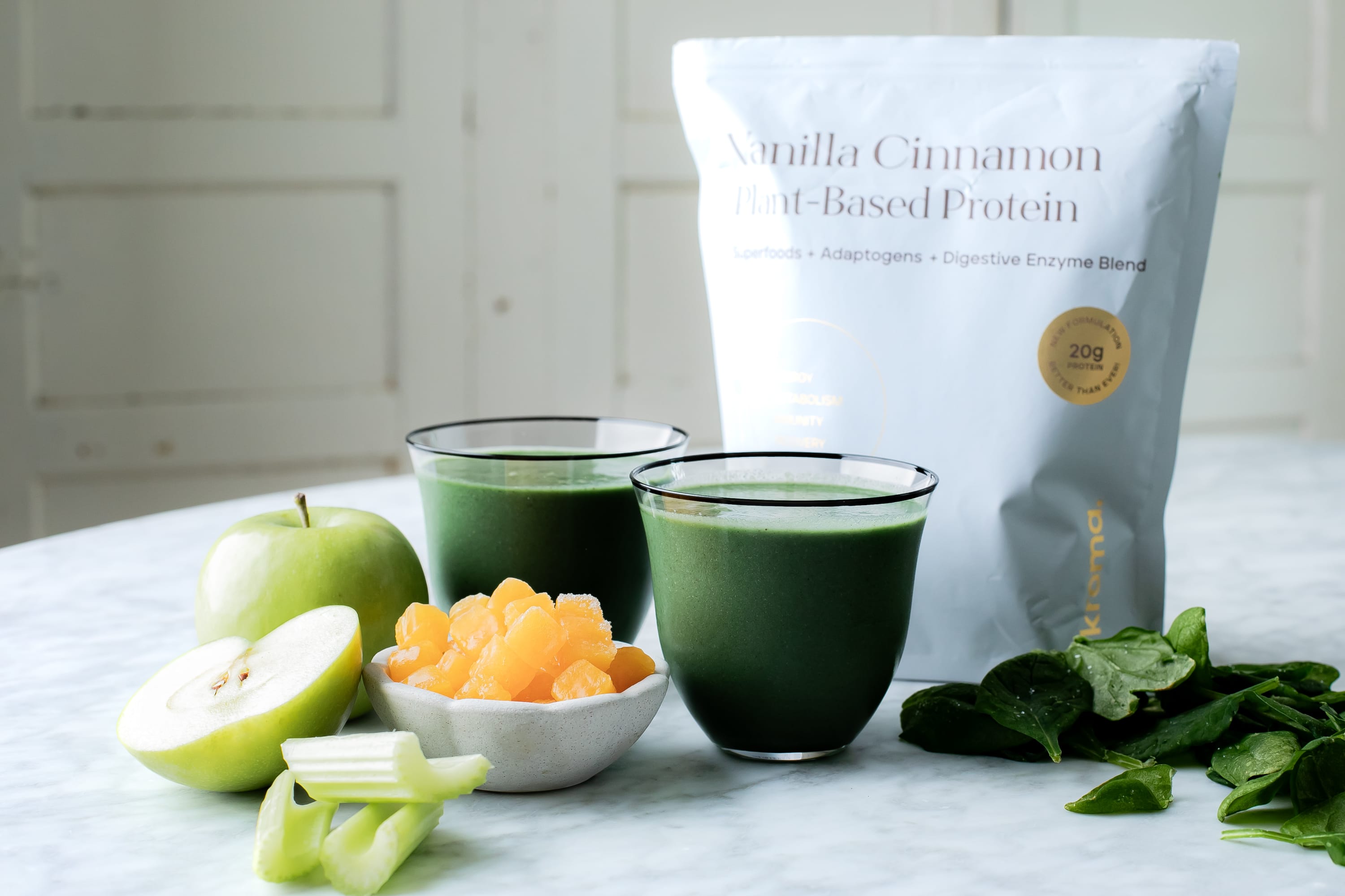 Tasty Green Machine Smoothie Recipe | Kroma Wellness | Kroma Wellness