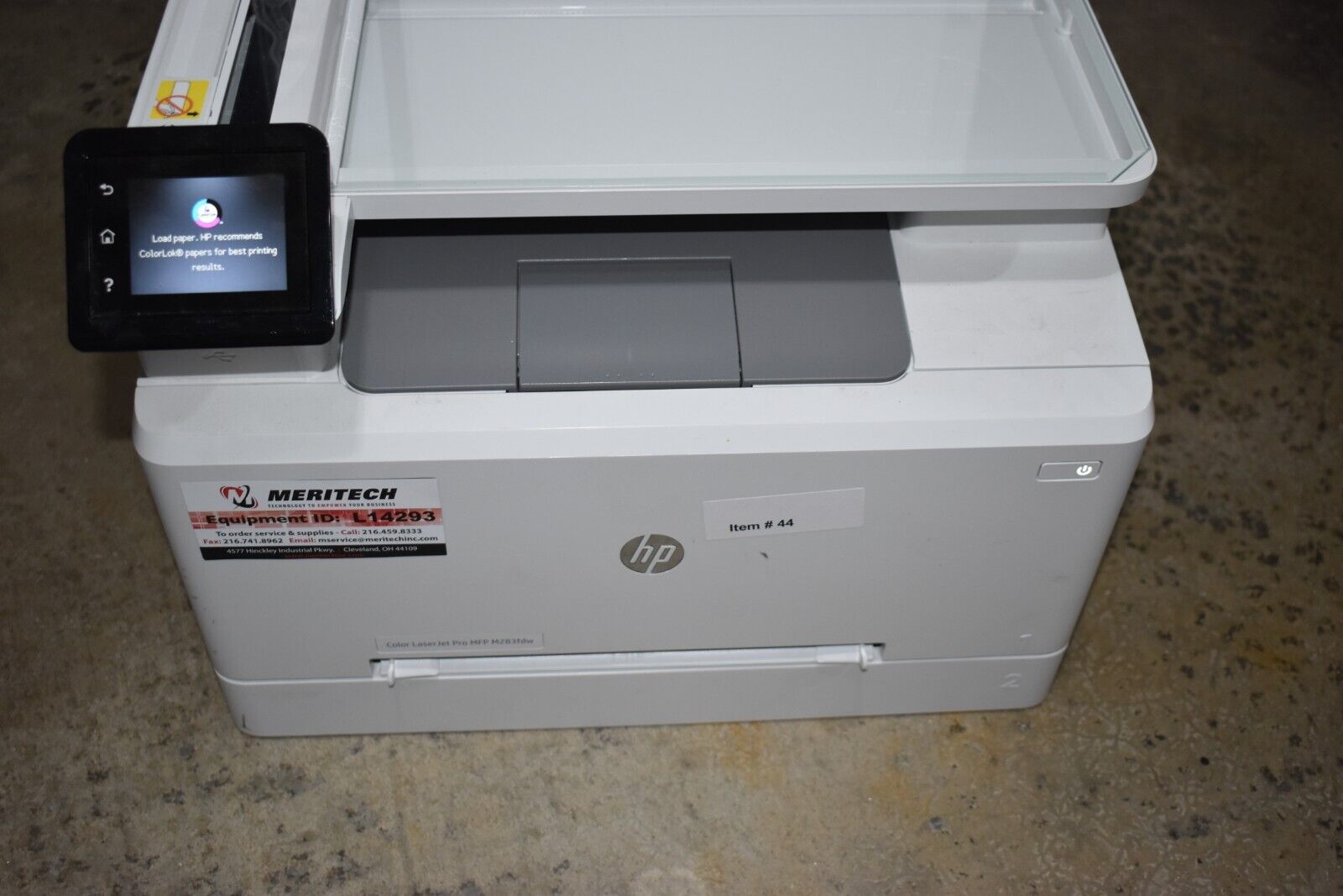 Hp Laserjet Printer M283fdw All-in-one Coloured-a4-wireless Duplex-two ...