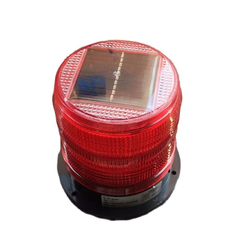 Solar Powered Magnetic Flashing Tower Warning Light | Free Online ...