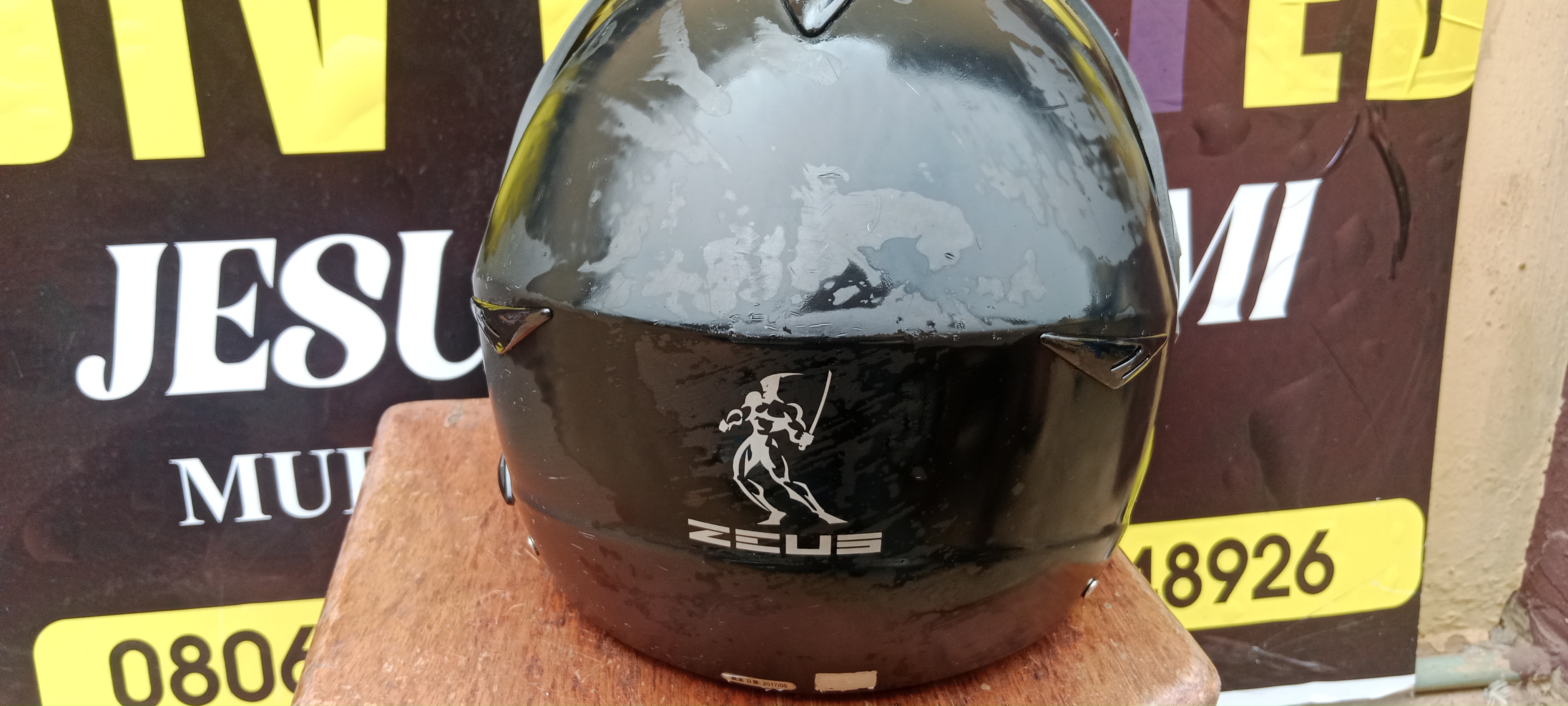 Zeus Motorcycle Helmet With Inner Visor | Free Online Marketplace to ...