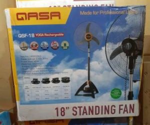 Qasa Solar Rechargeable Fan | Free Online Marketplace to Buy & Sell in ...