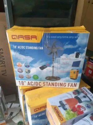 Qasa Solar Rechargeable Fan | Free Online Marketplace to Buy & Sell in ...