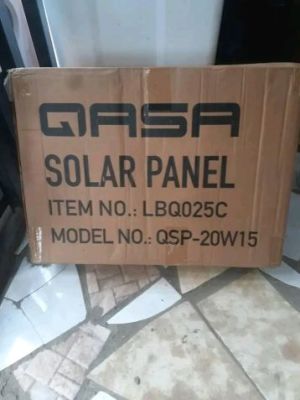 Qasa Solar Rechargeable Fan | Free Online Marketplace to Buy & Sell in ...