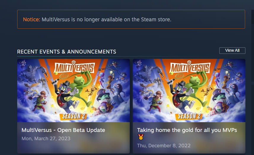 Відкрите бета-тестування MultiVersus завершується 25 червня, після чого сервери гри відключать ...