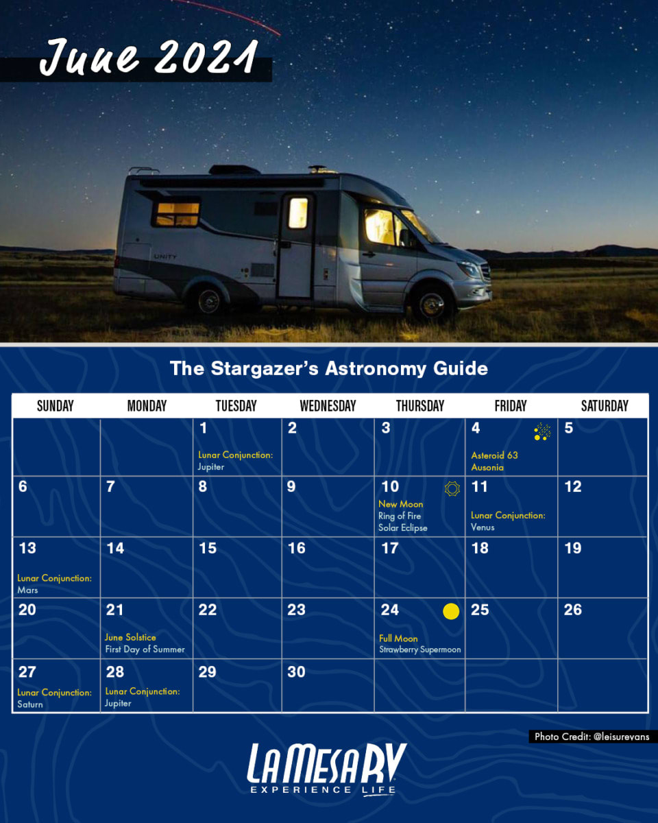 RV Under the Stars 2021: The RVer’s Complete Stargazing Calendar – La ...