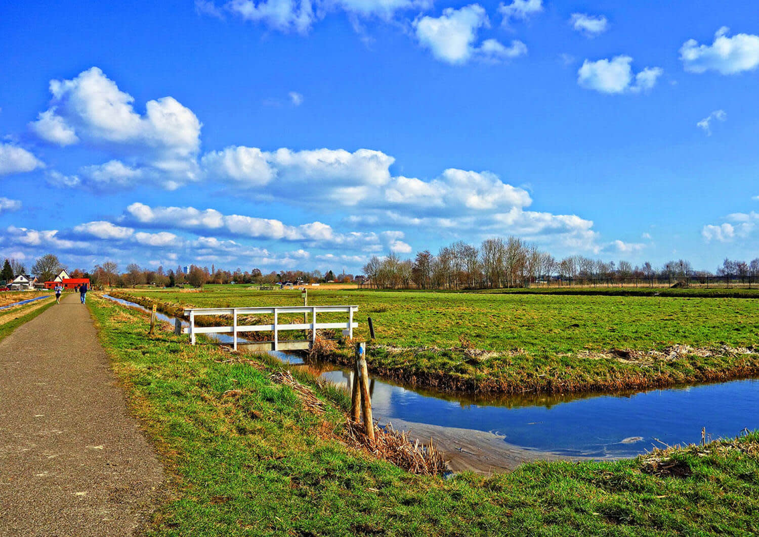Fietsroute door Middenbeemster, Beets, Scharwoude