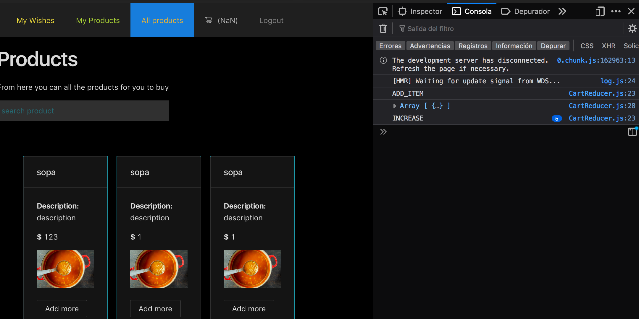 Javascript React Shoping Cart Mutation Issue Stack Overflow