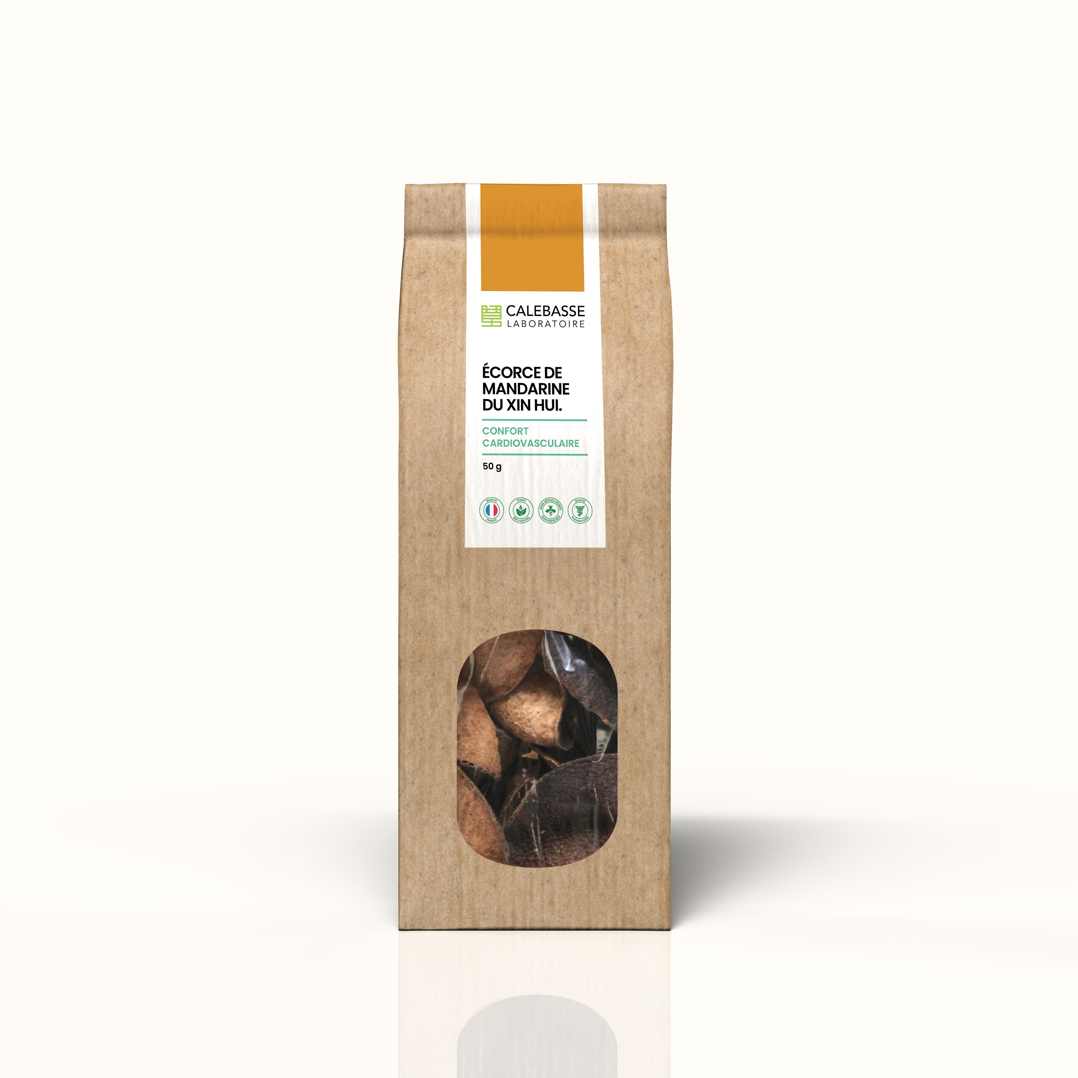 Écorce de mandarine du Xin hui