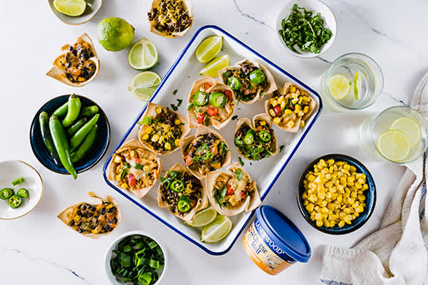 Taco Cups 3-ways